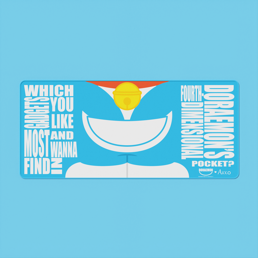 Akko Doraemon 4D Pocket Mouse Pad | AKKO EU