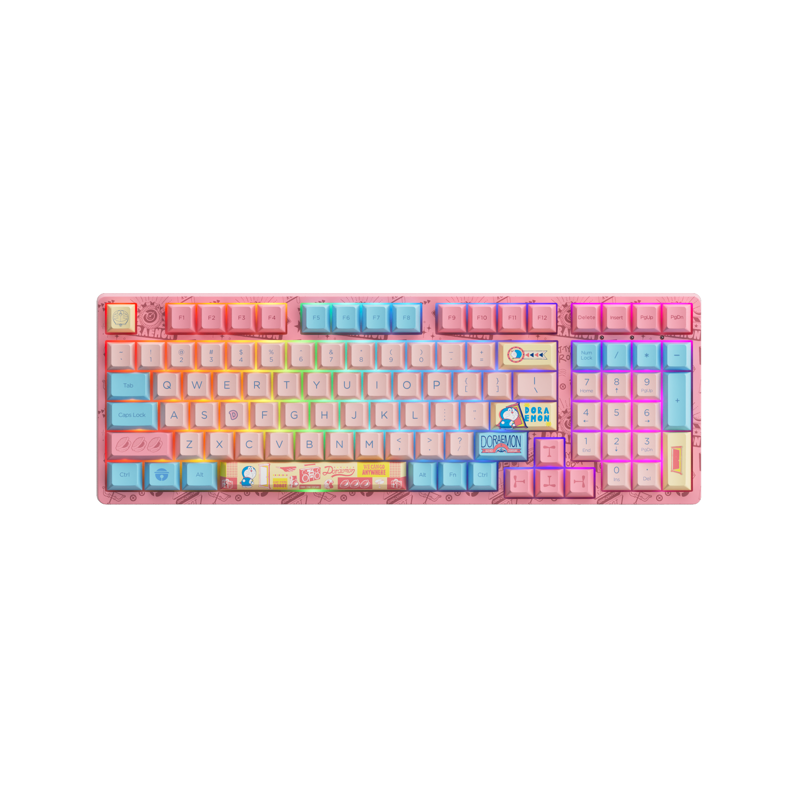Akko Doraemon Macaron 3098B Mechanical Keyboard | AKKO EU
