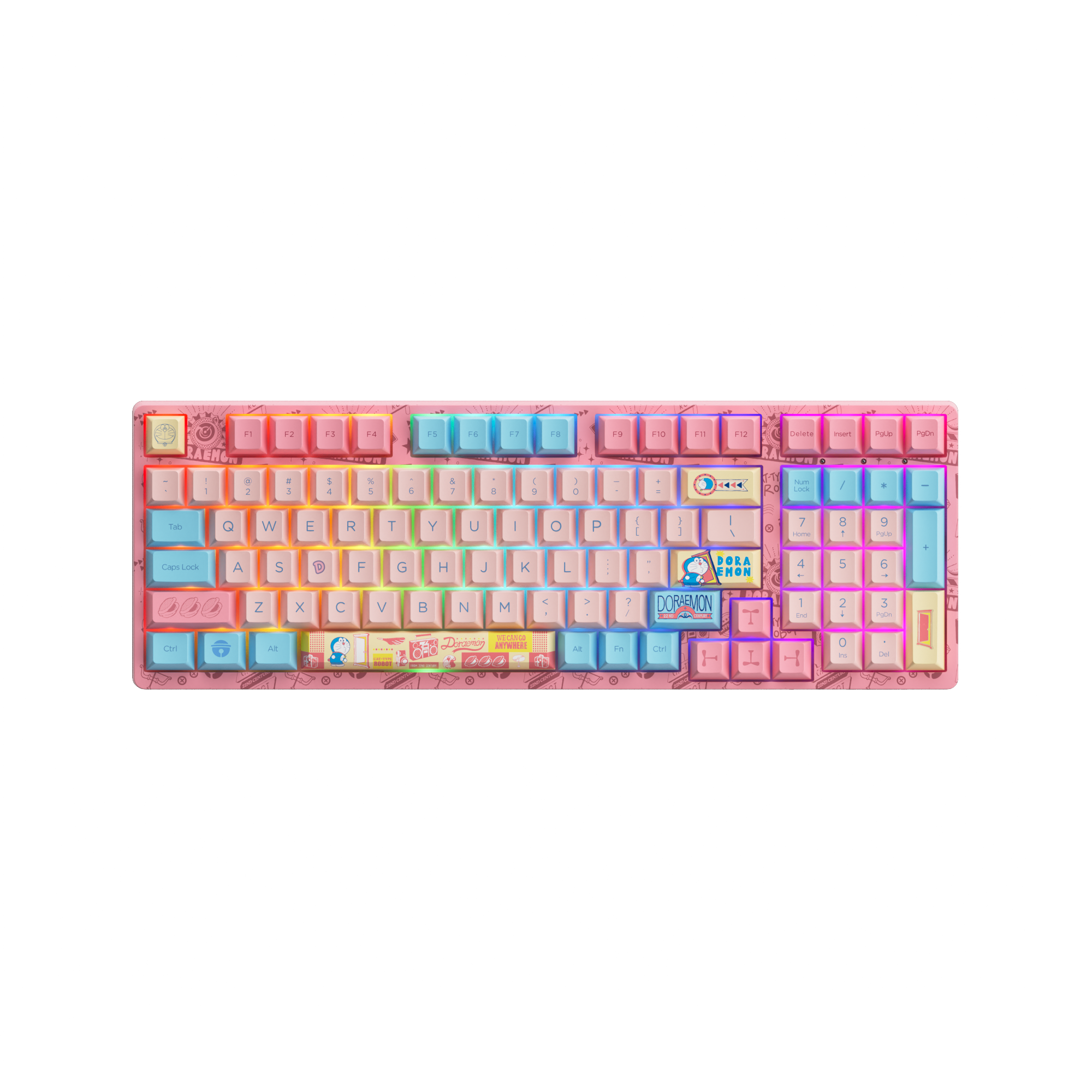 Akko Doraemon Macaron 3098B Mechanical Keyboard | AKKO EU