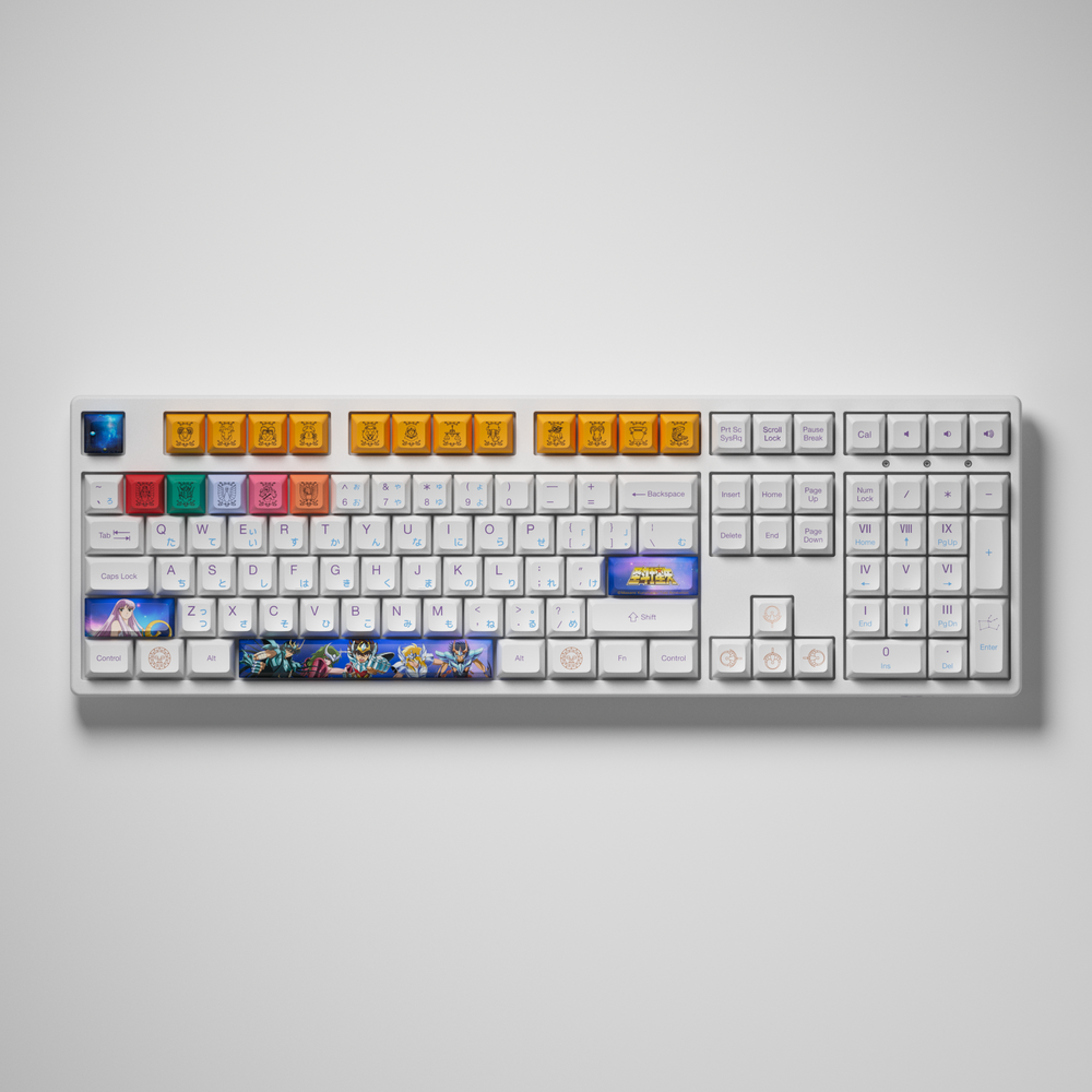 Akko Saint Seiya Keycap Set (145-key) | AKKO EU