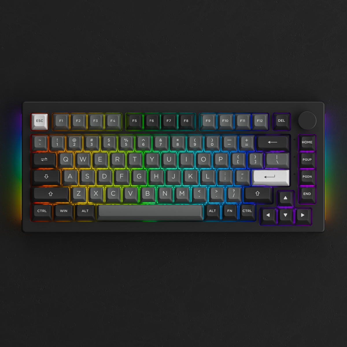 Akko Black & Silver Keycap Set(197-Key) | AKKO EU