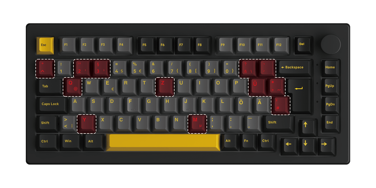 Akko ISO-DE/Nordic Keyboards Upgrade Manual