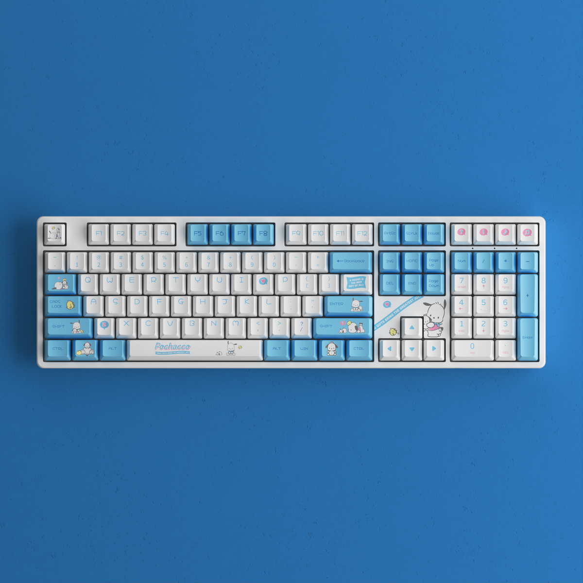 Akko Pochacco Blue 5108B Plus Mechanical Keyboard | AKKO EU