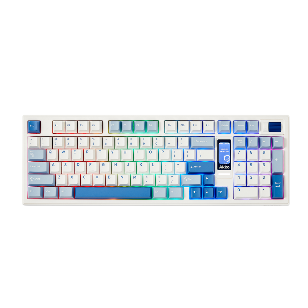 Akko Glacier 5098B Mechanical Keyboard with Screen | AKKO EU