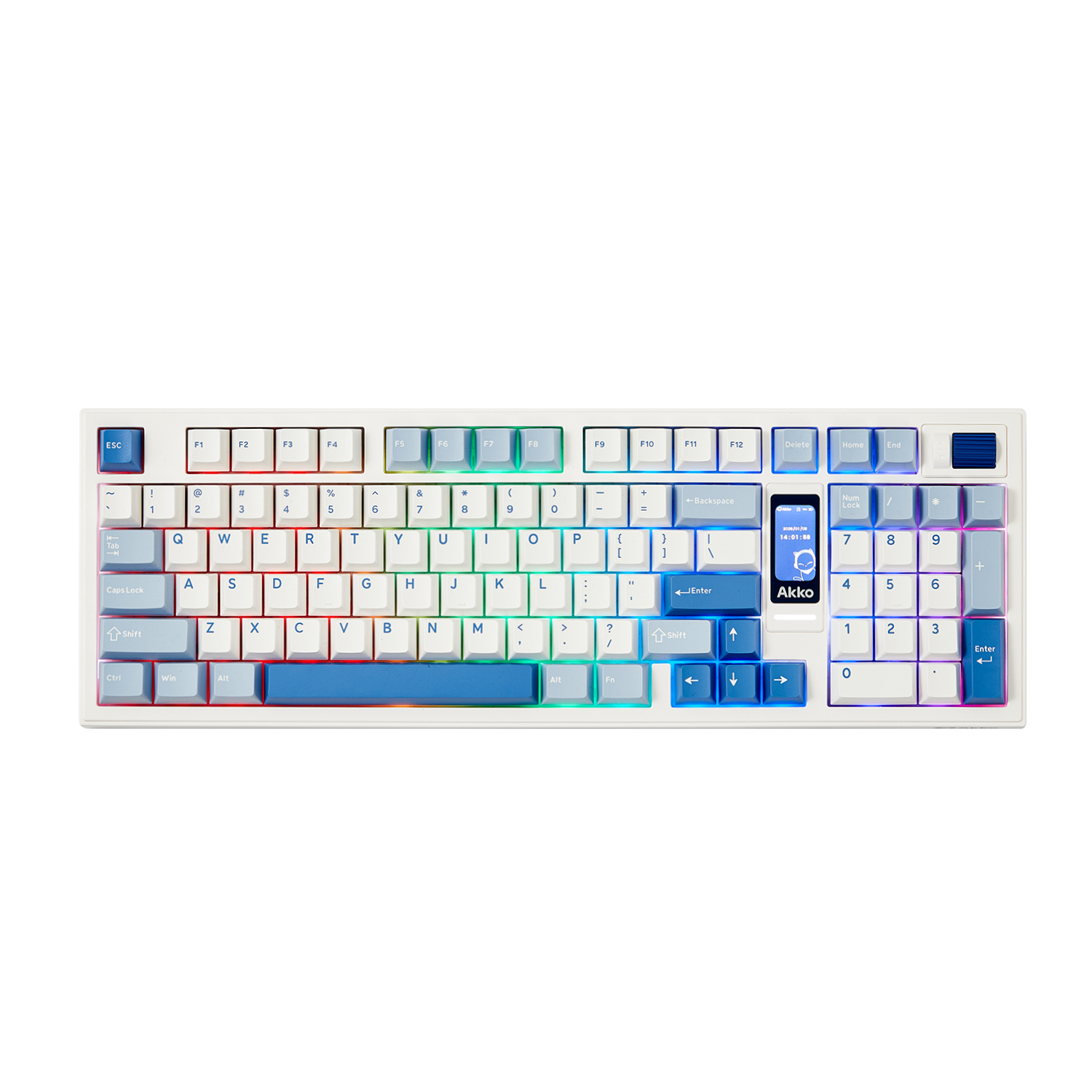 Akko Glacier 5098B Mechanical Keyboard with Screen | AKKO EU