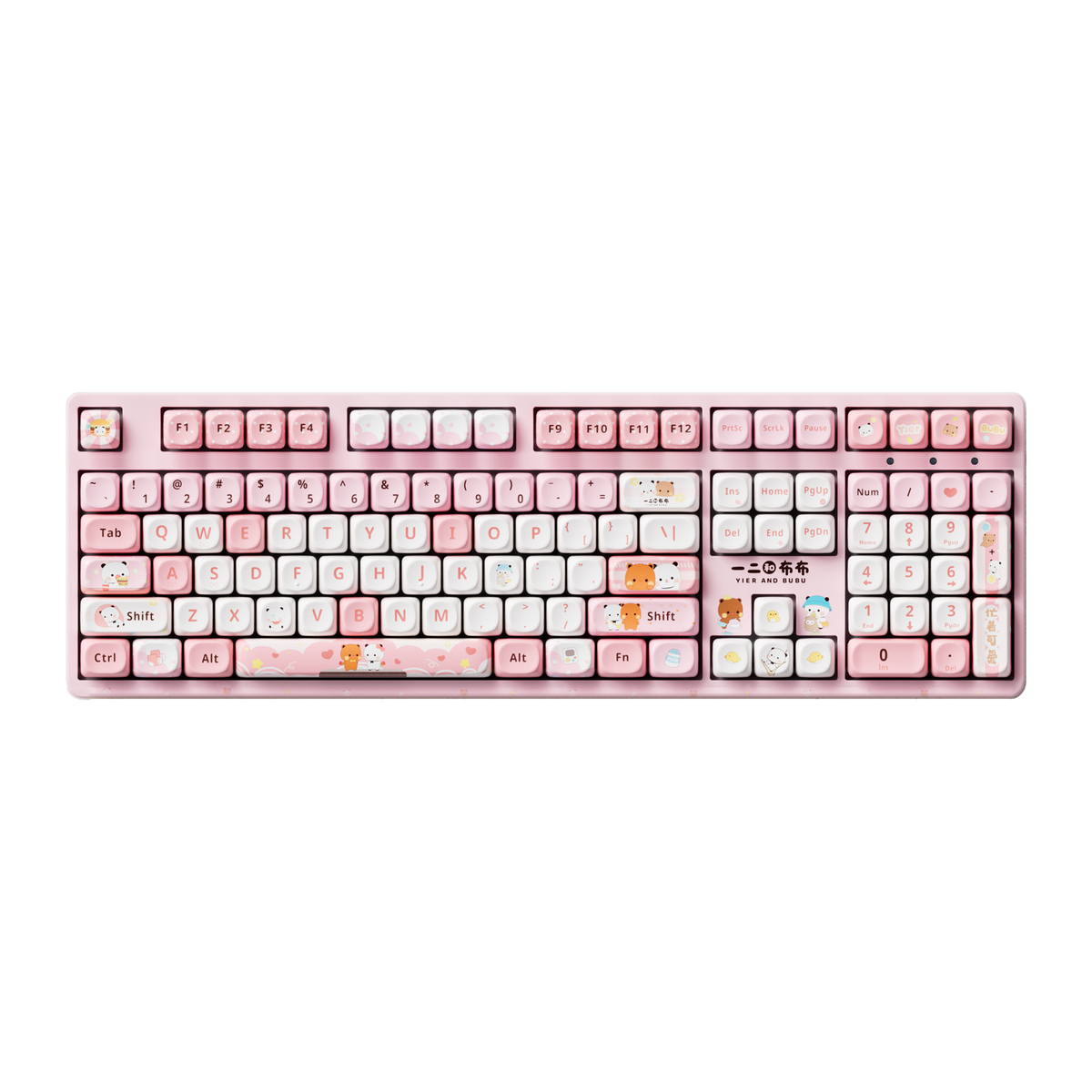 Akko Dudu and Bubu 3108v3 - Pink Mechanical Keyboard | AKKO EU