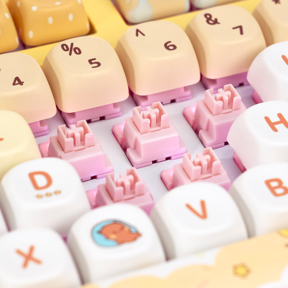 Akko Dudu and Bubu 3108v3 - Yellow Mechanical Keyboard | AKKO EU
