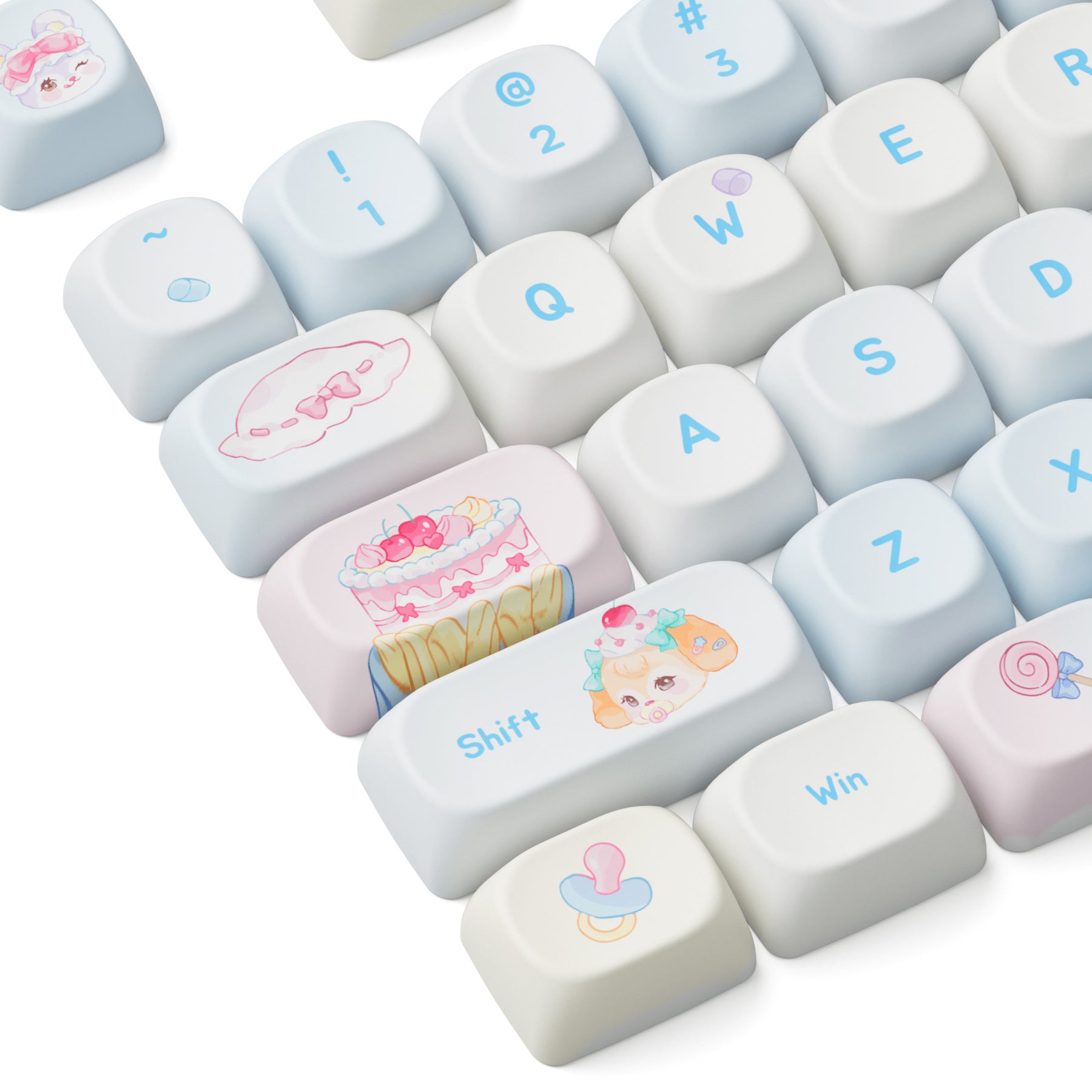 Akko Butterfly Fantasy Cute Keycaps (140-key) | AKKO EU