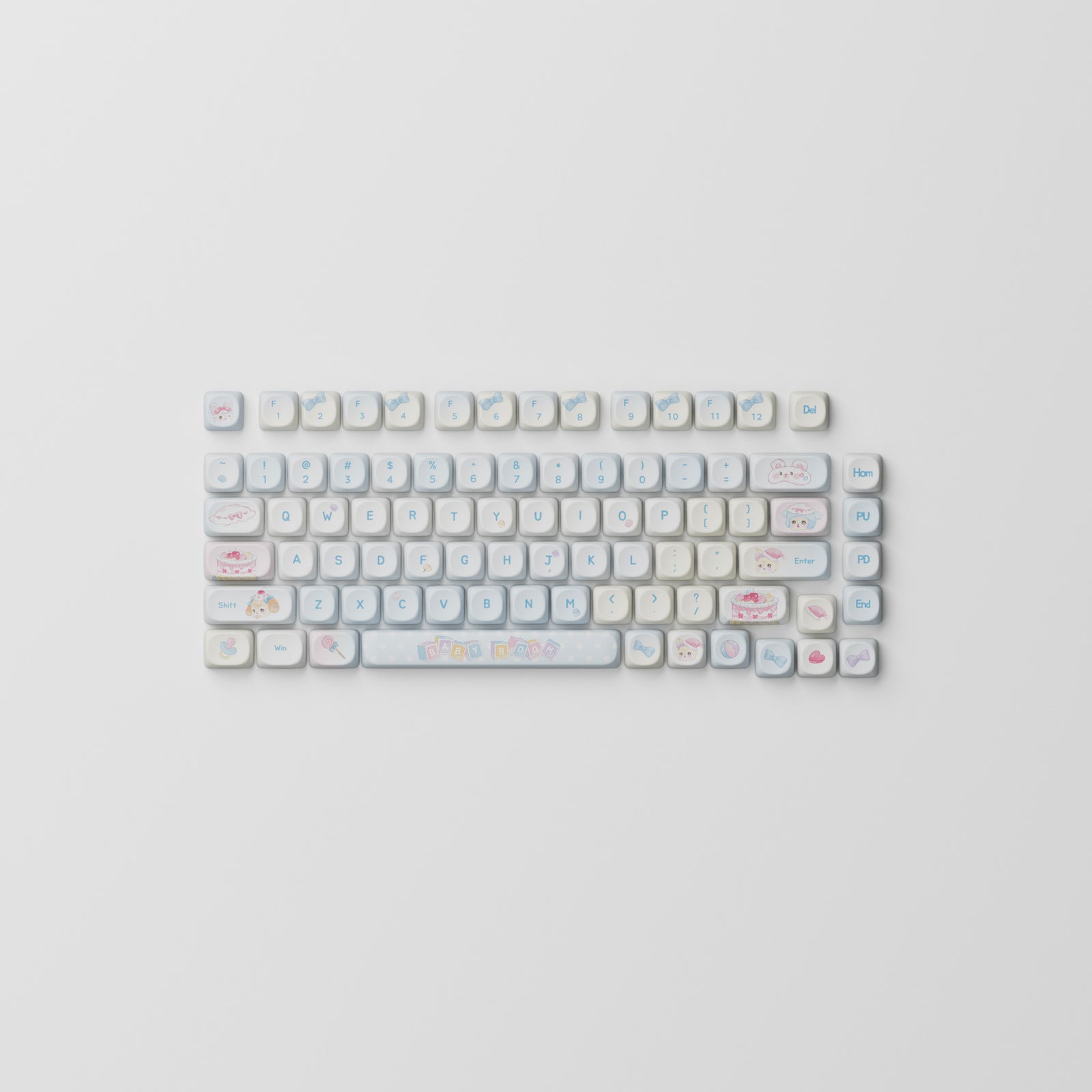 Akko Butterfly Fantasy Cute Keycaps (140-key) | AKKO EU