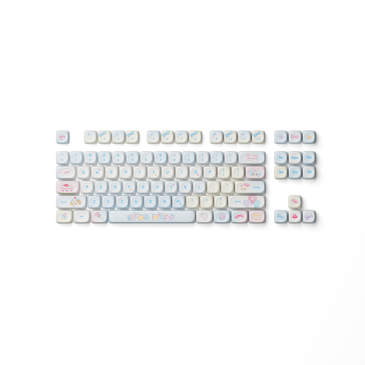 Akko Butterfly Fantasy Cute Keycaps (140-key) | AKKO EU