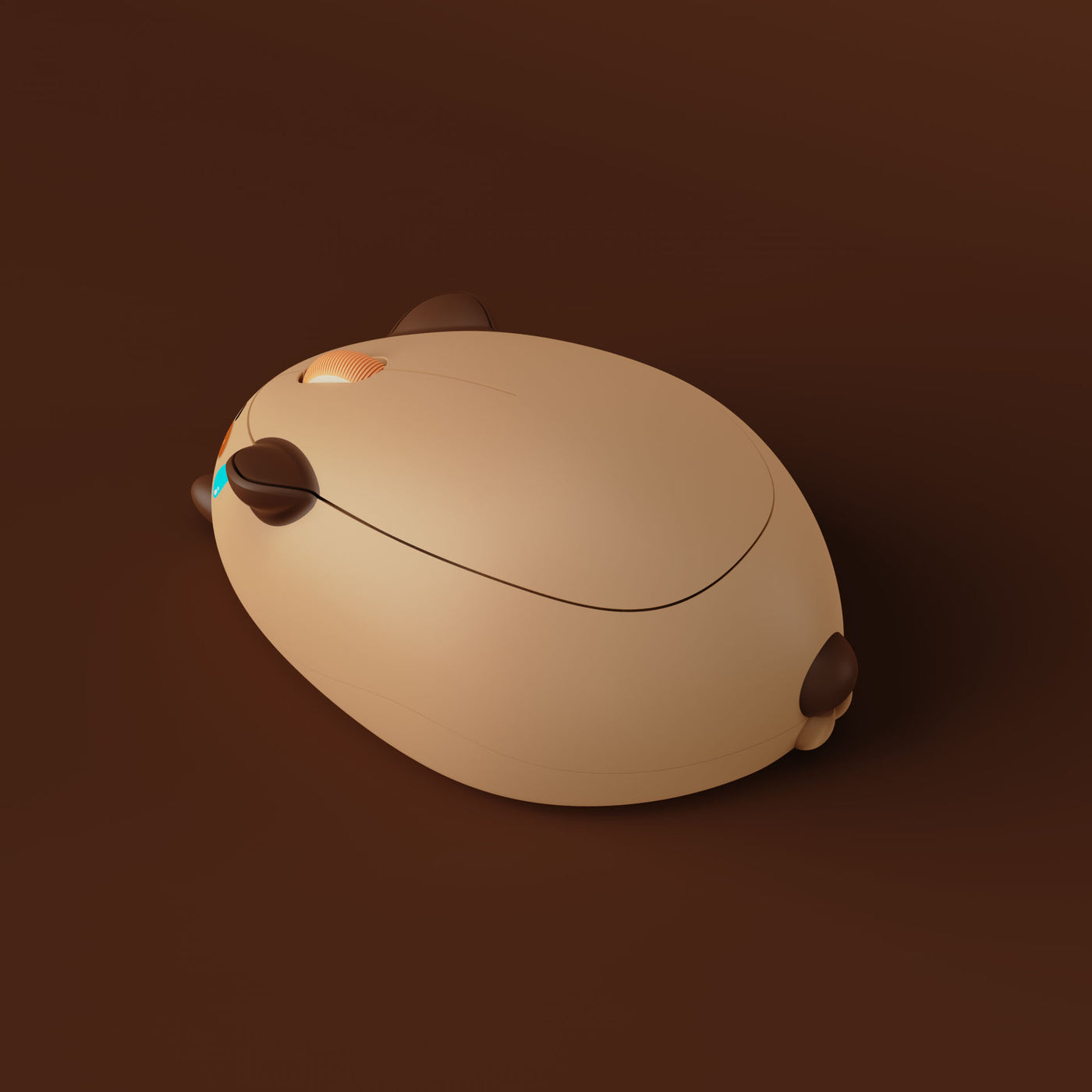 Akko Capybara Cute Computer Mouse