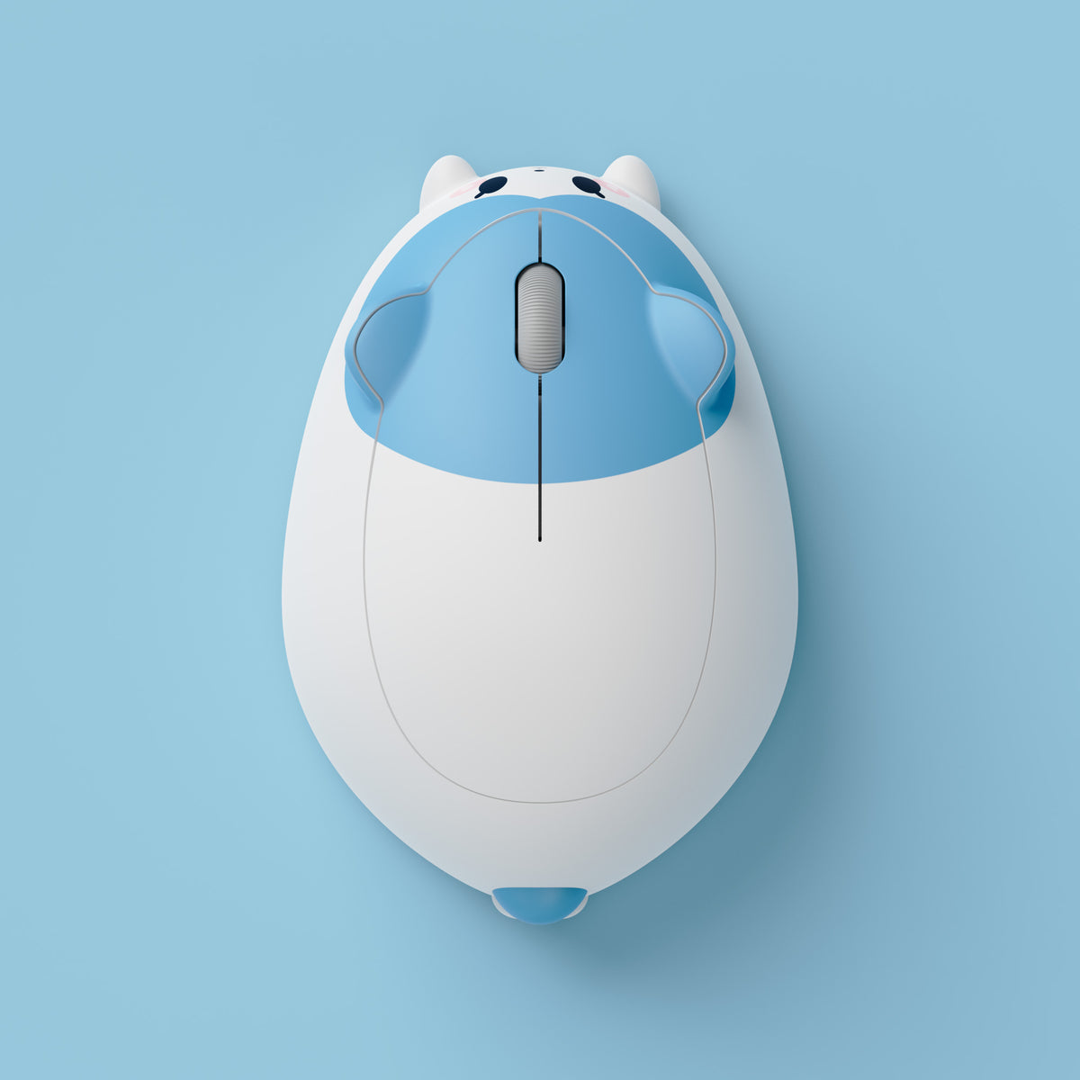 Akko Blue and White Cat Mouse | AKKO EU