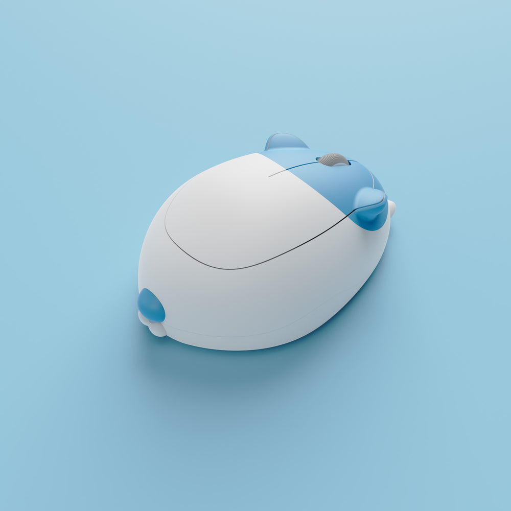 Akko Blue and White Cat Mouse | AKKO EU