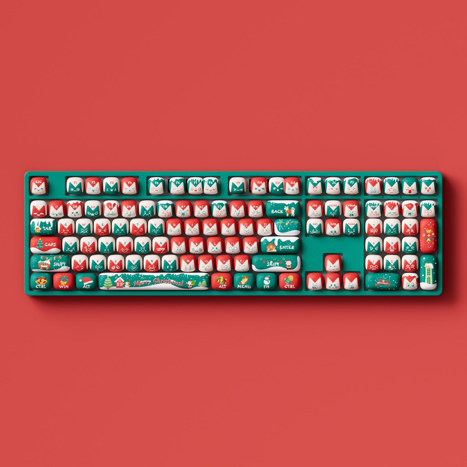 Akko Christmas Fantasy PBT Keycap Set (137-key) | AKKO EU
