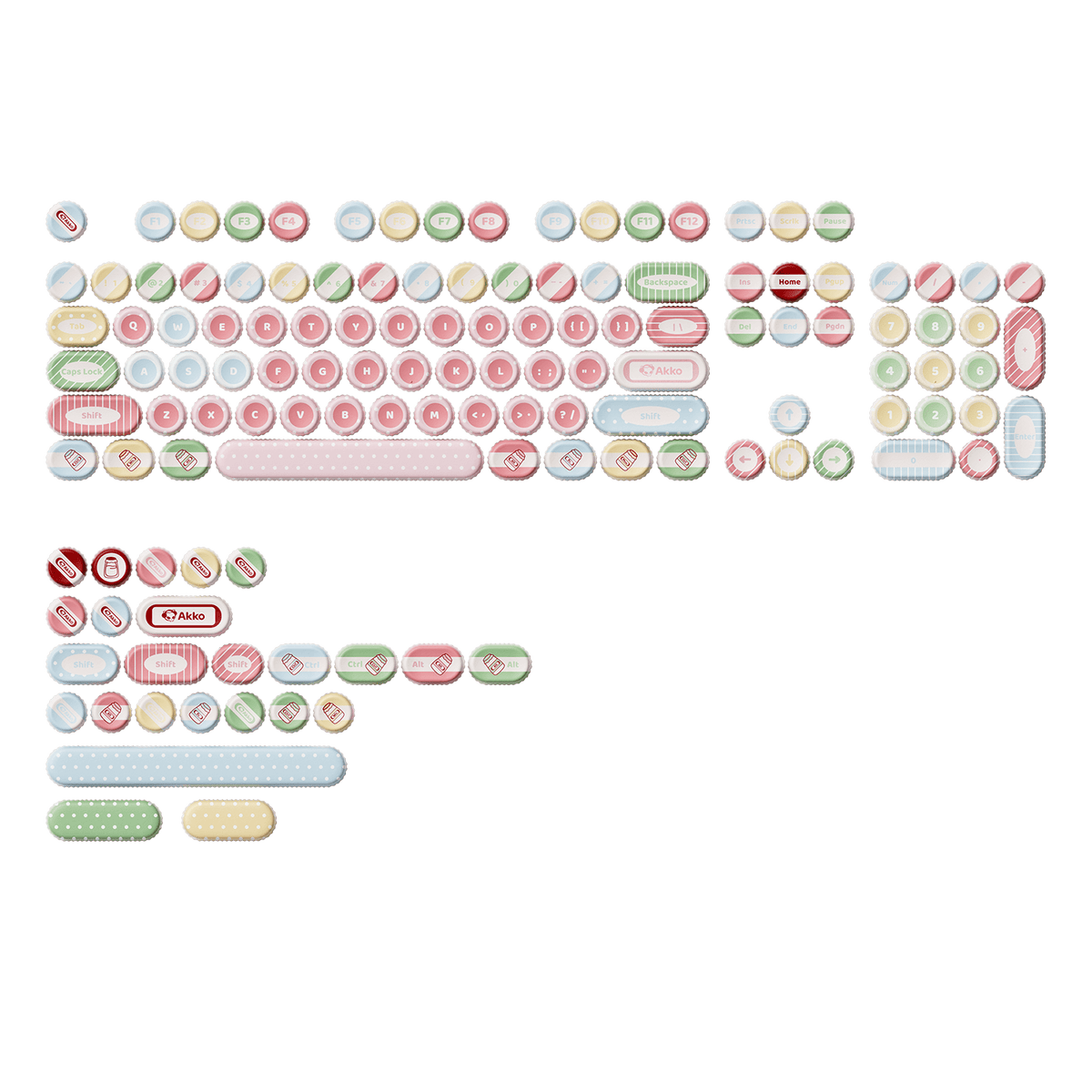 Keycaps for Mechanical Keyboards | AKKO