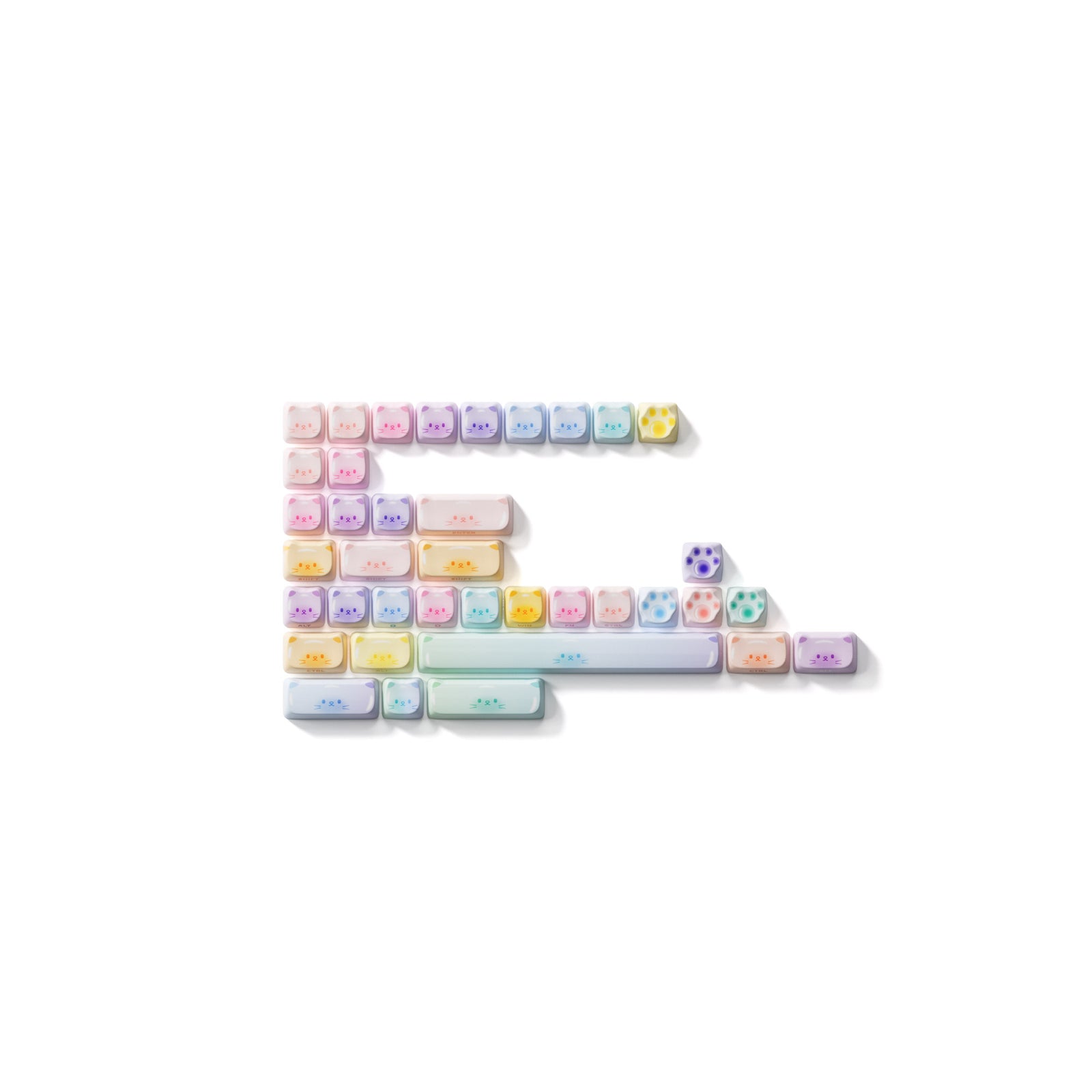Akko Colorful Cats Keycap Set (142-key) | AKKO EU