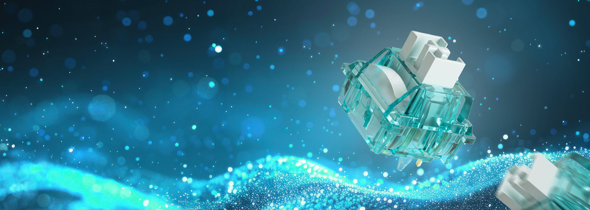 Akko Creamy Cyan Switch (45pcs) | AKKO EU