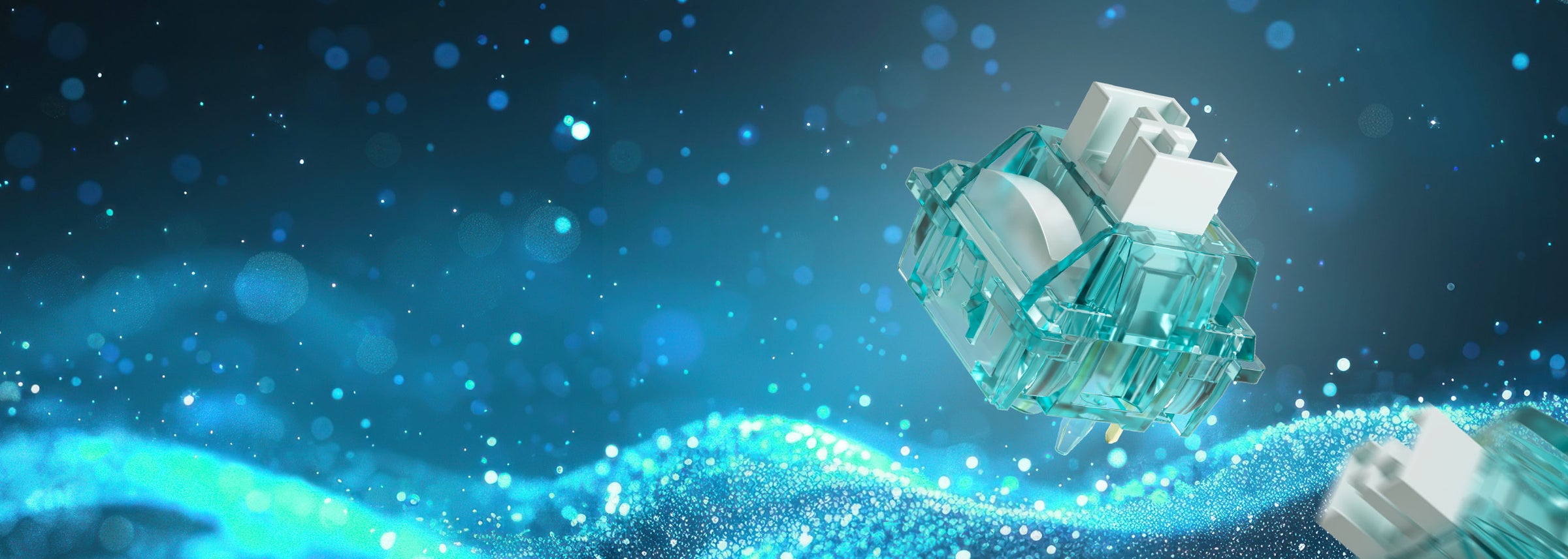 Akko Creamy Cyan Switch (45pcs) | AKKO EU