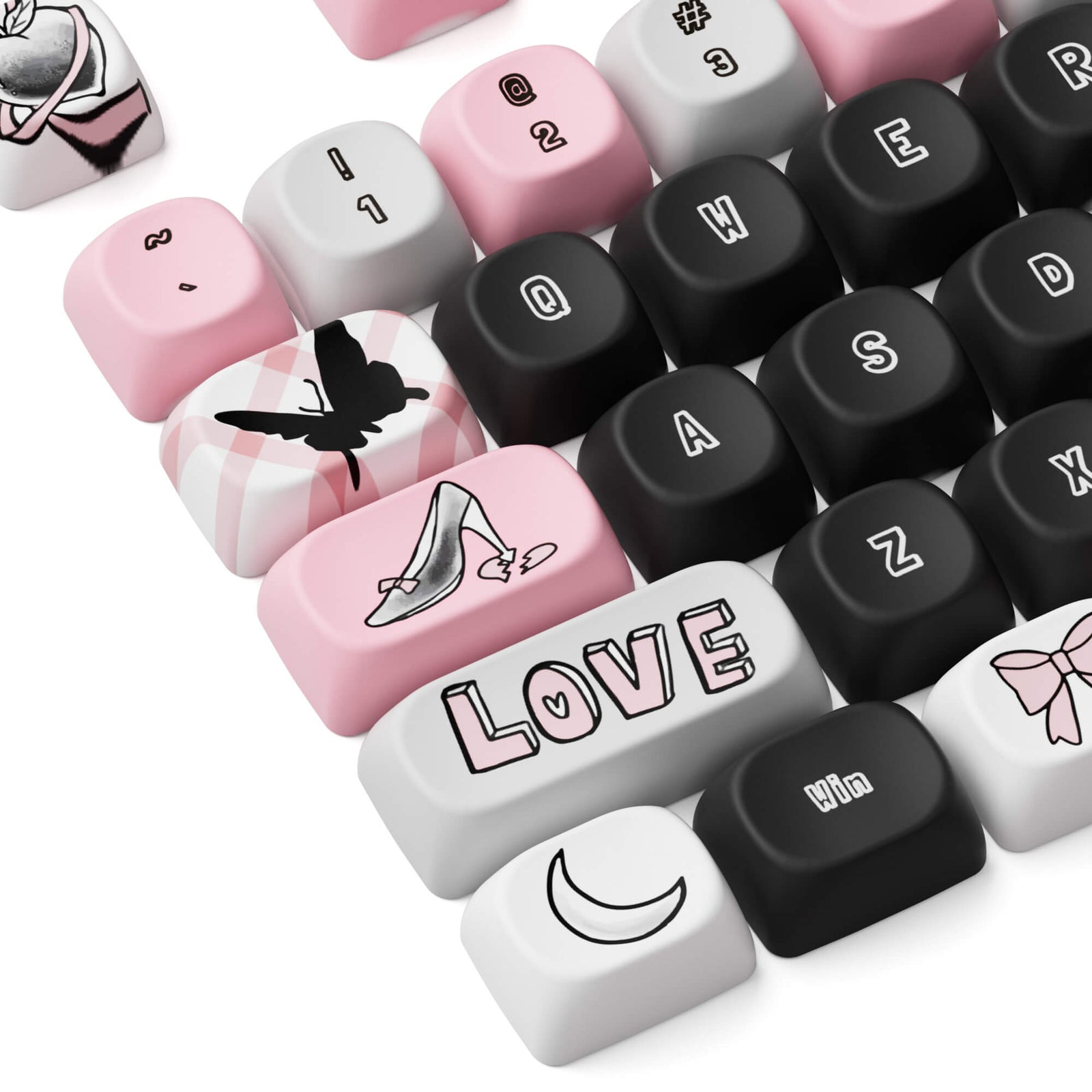 Dark Angel PBT Keycaps (140-key)