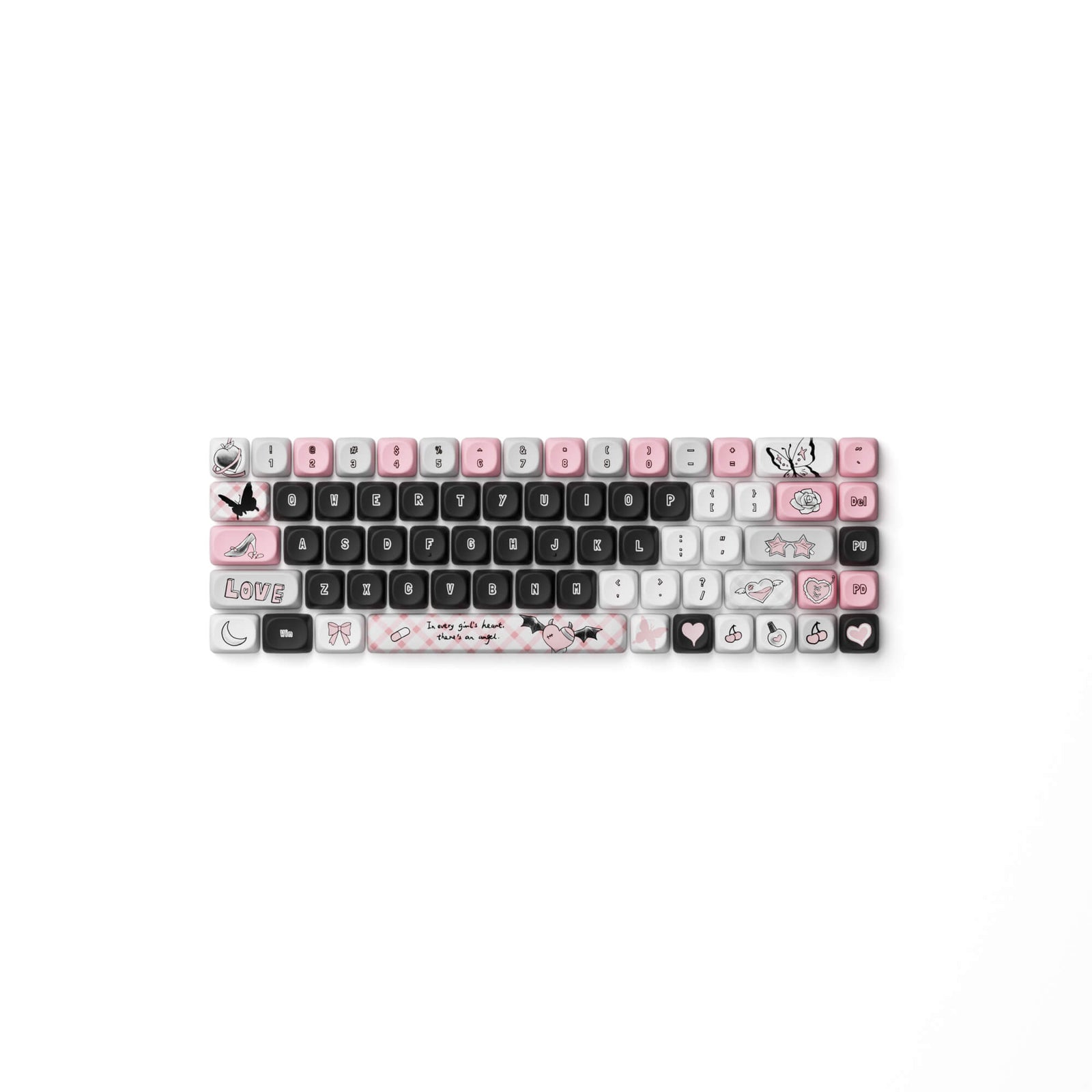 Dark Angel PBT Keycaps (140-key)