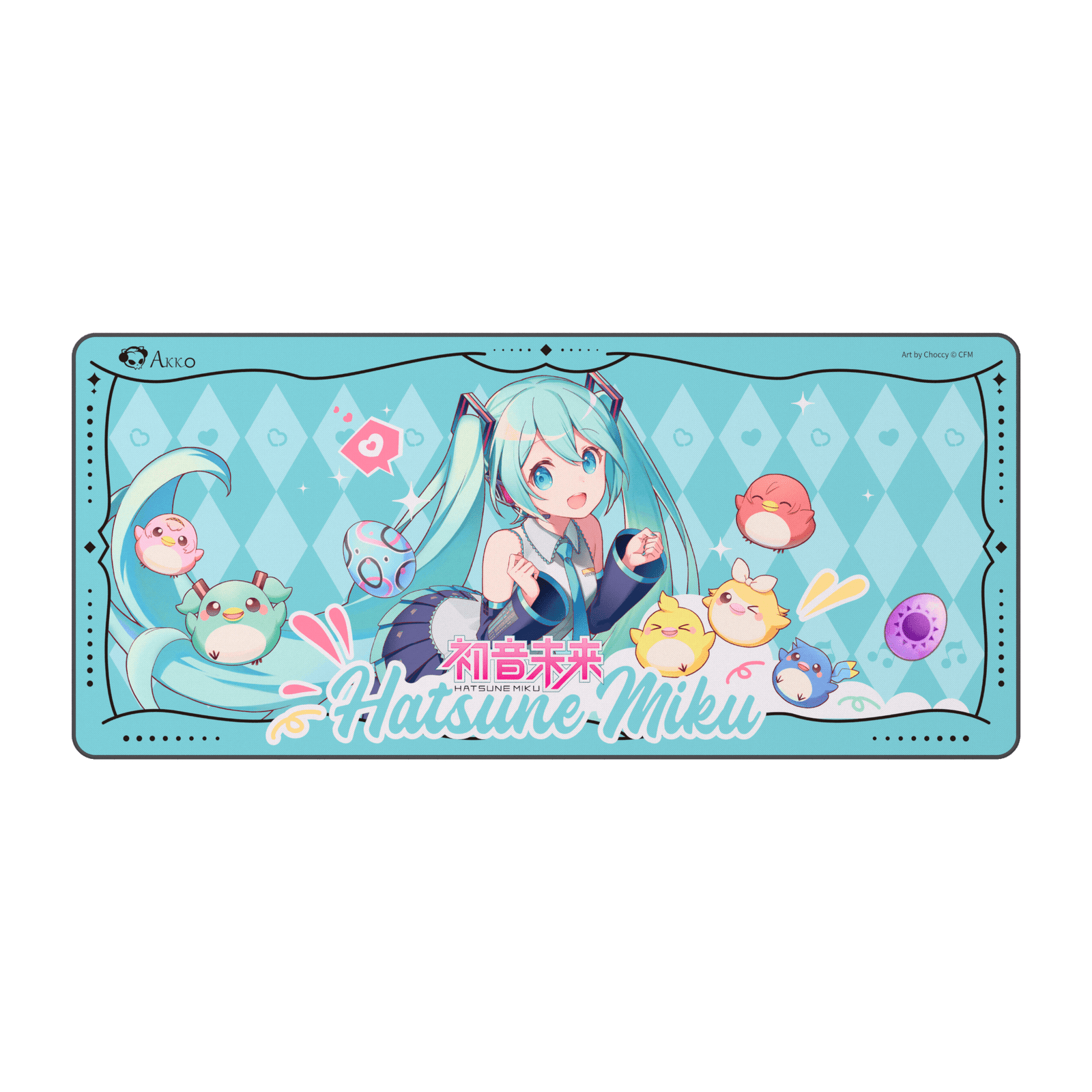 Sakura Miku Pink Pink Mouse Pad