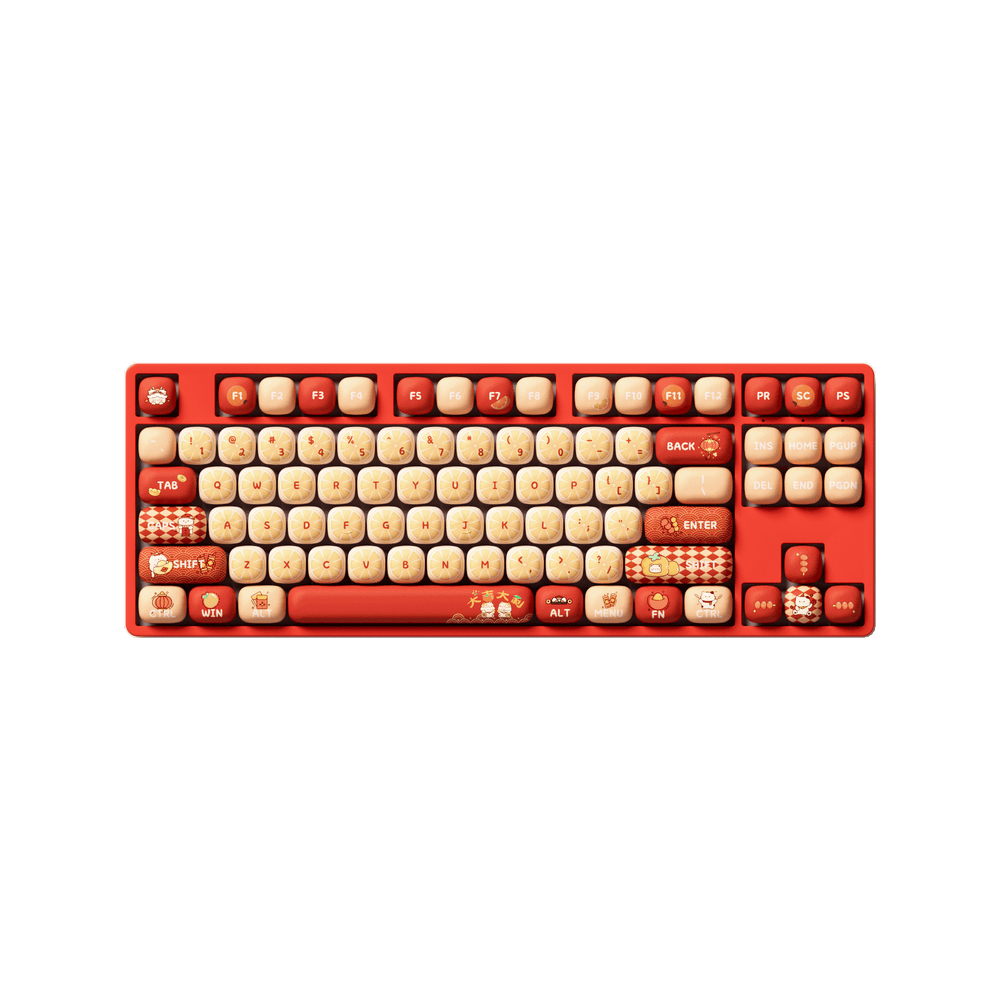 Akko Lucky Tangerine PBT Keycap Set (137-key) | AKKO EU