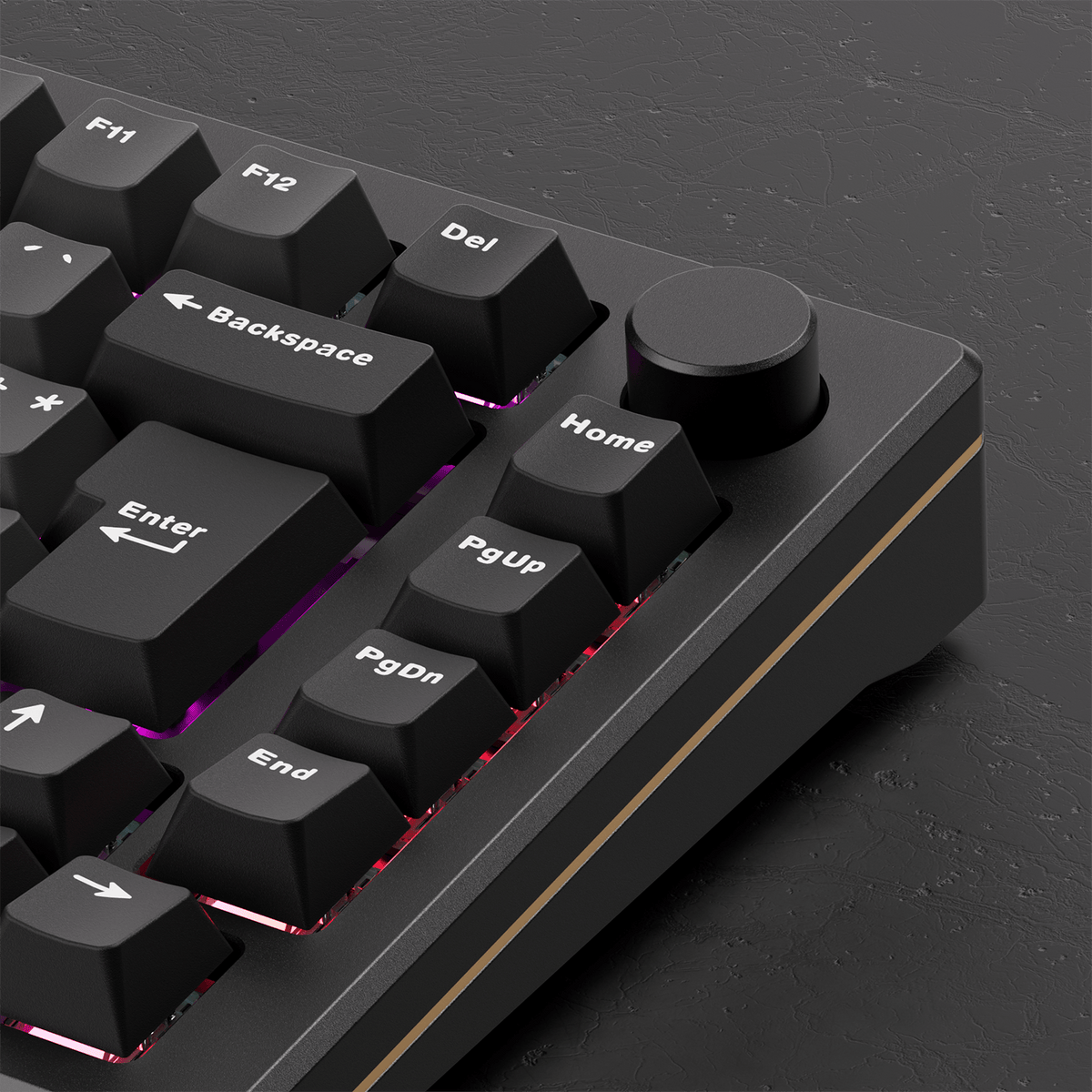 Akko MOD 007B HE Black & Silver ISO Keyboard | AKKO EU