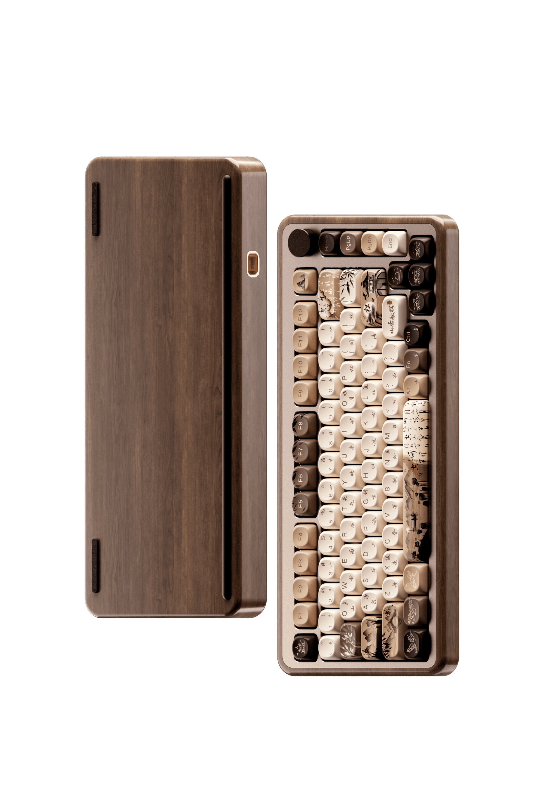 Akko MU02 Mountain Seclusion Wooden Keyboard | AKKO EU