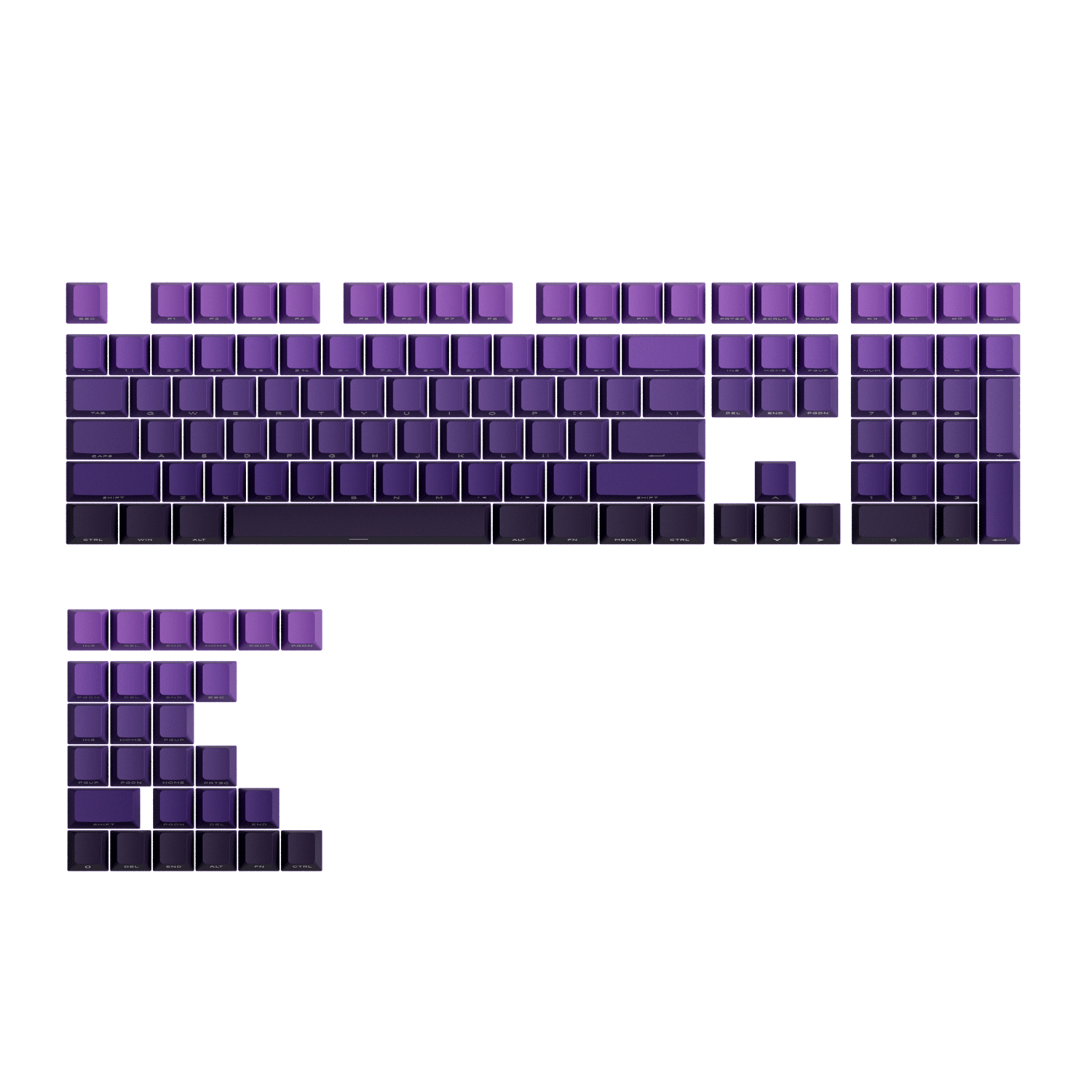 Akko Purple Gradient Keycap Set (135-Key) | AKKO EU