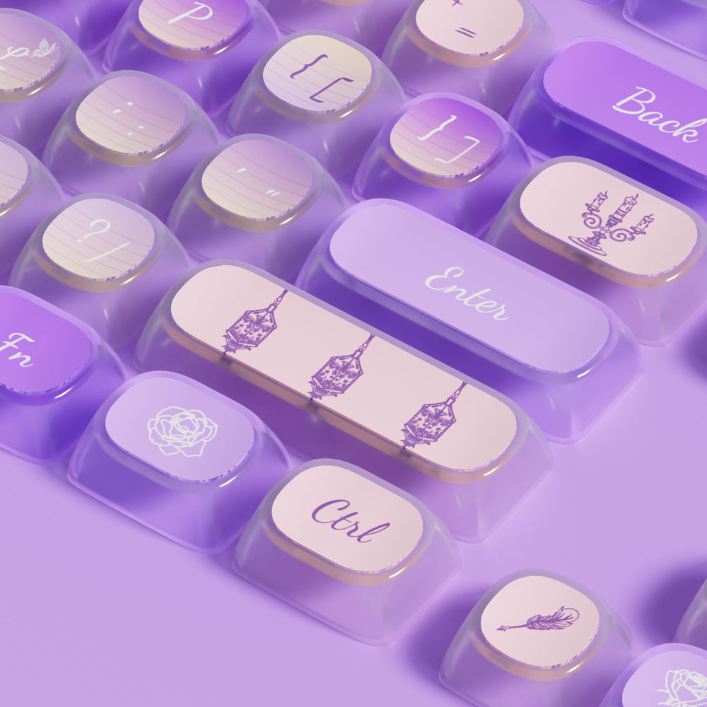 Akko Swan Sonata Pudding Keycaps (140-key) | AKKO EU