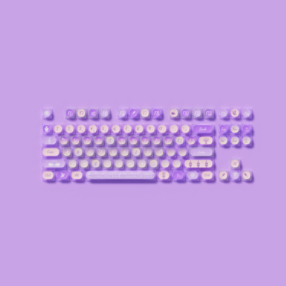 Akko Swan Sonata Pudding Keycaps (140-key) | AKKO EU