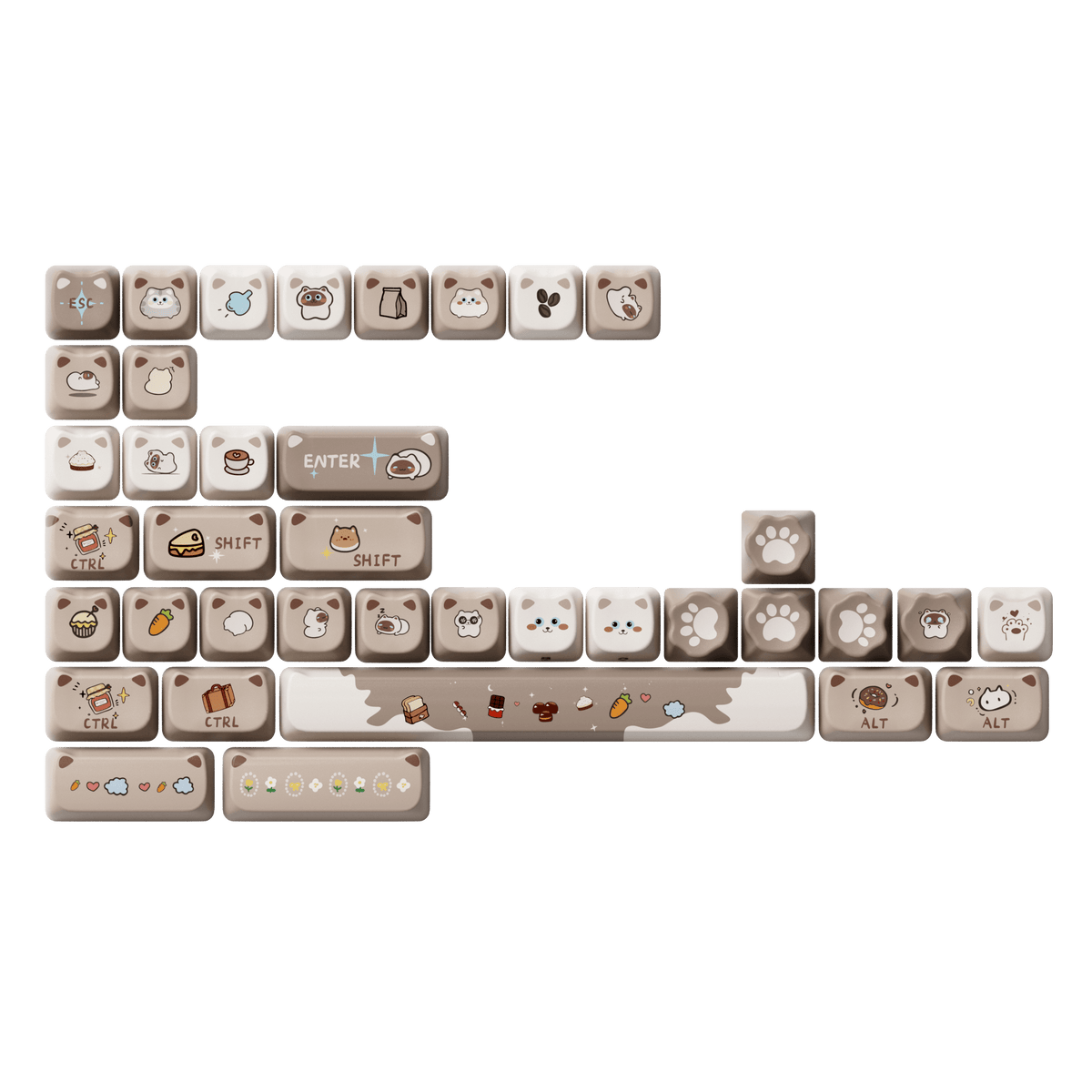 Siamese Cat Keycap Set (142-key) | AKKO EU