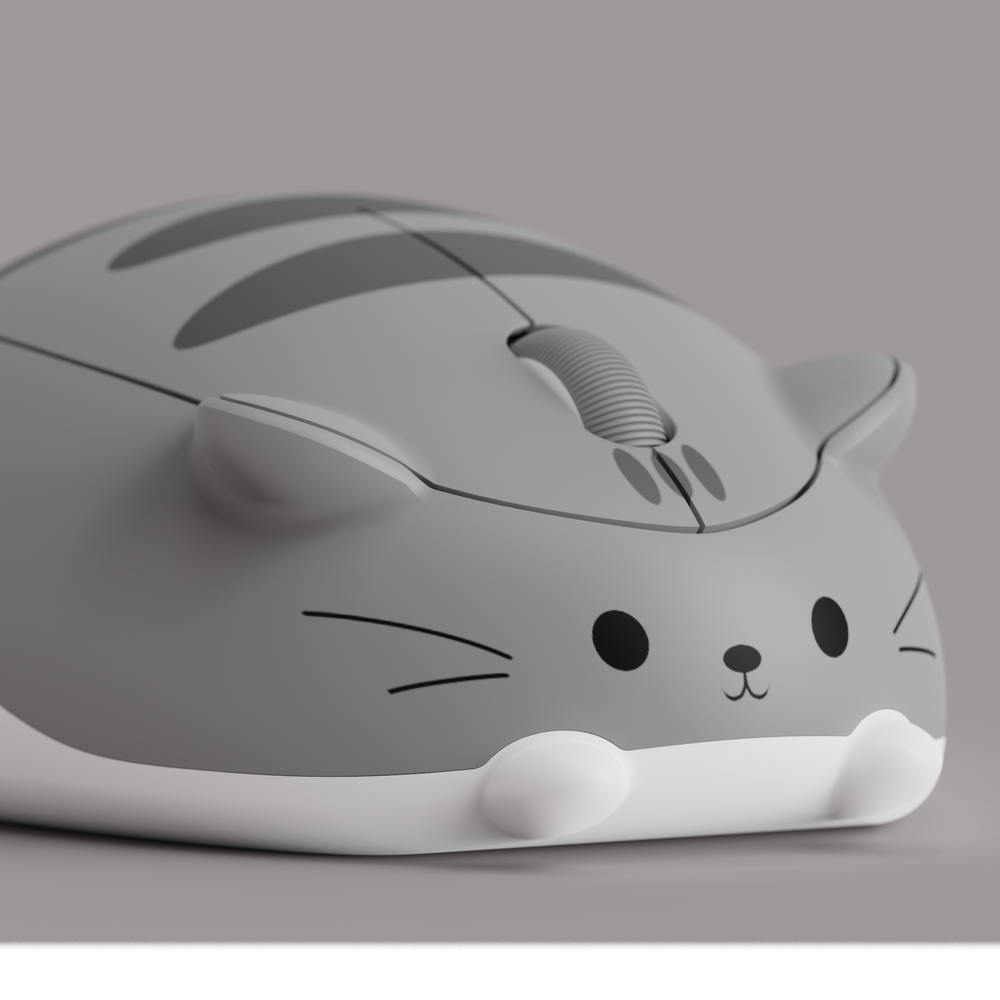 Akko Cat Theme Mouse