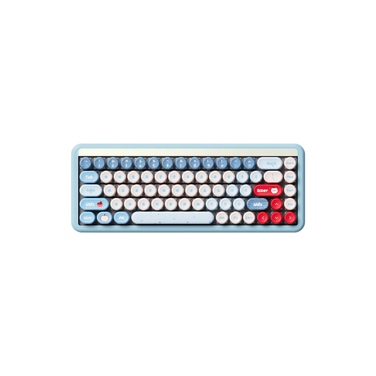 Akko Apple Wave BottleCap Keycaps Set (131-key) | Akko EU