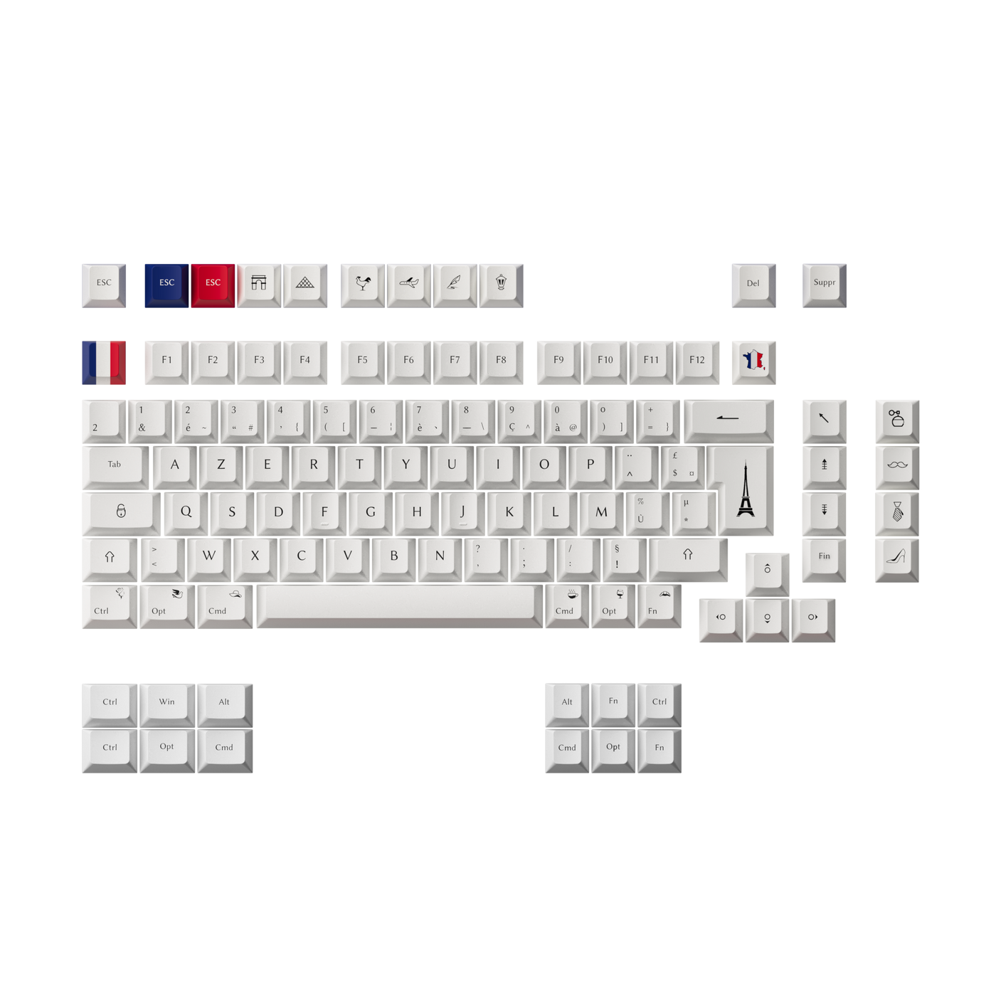 Akko MOD 007B HE Black & Silver ISO Keyboard