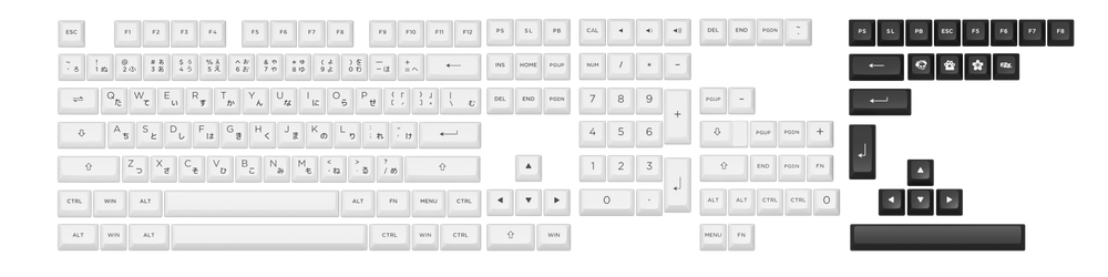 Akko BOW Keycap Set (158-key) | AKKO EU