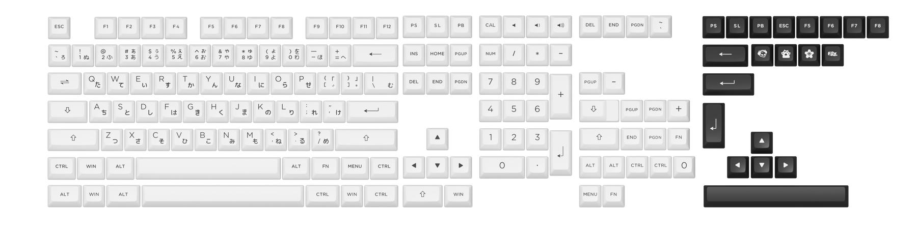 Akko BOW Keycap Set (158-key) | AKKO EU
