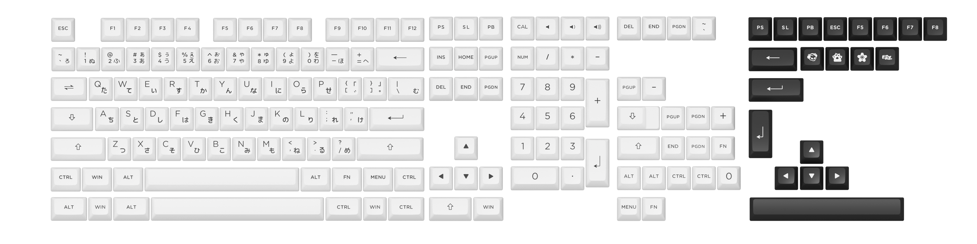 Akko BOW Keycap Set (158-key) | AKKO EU