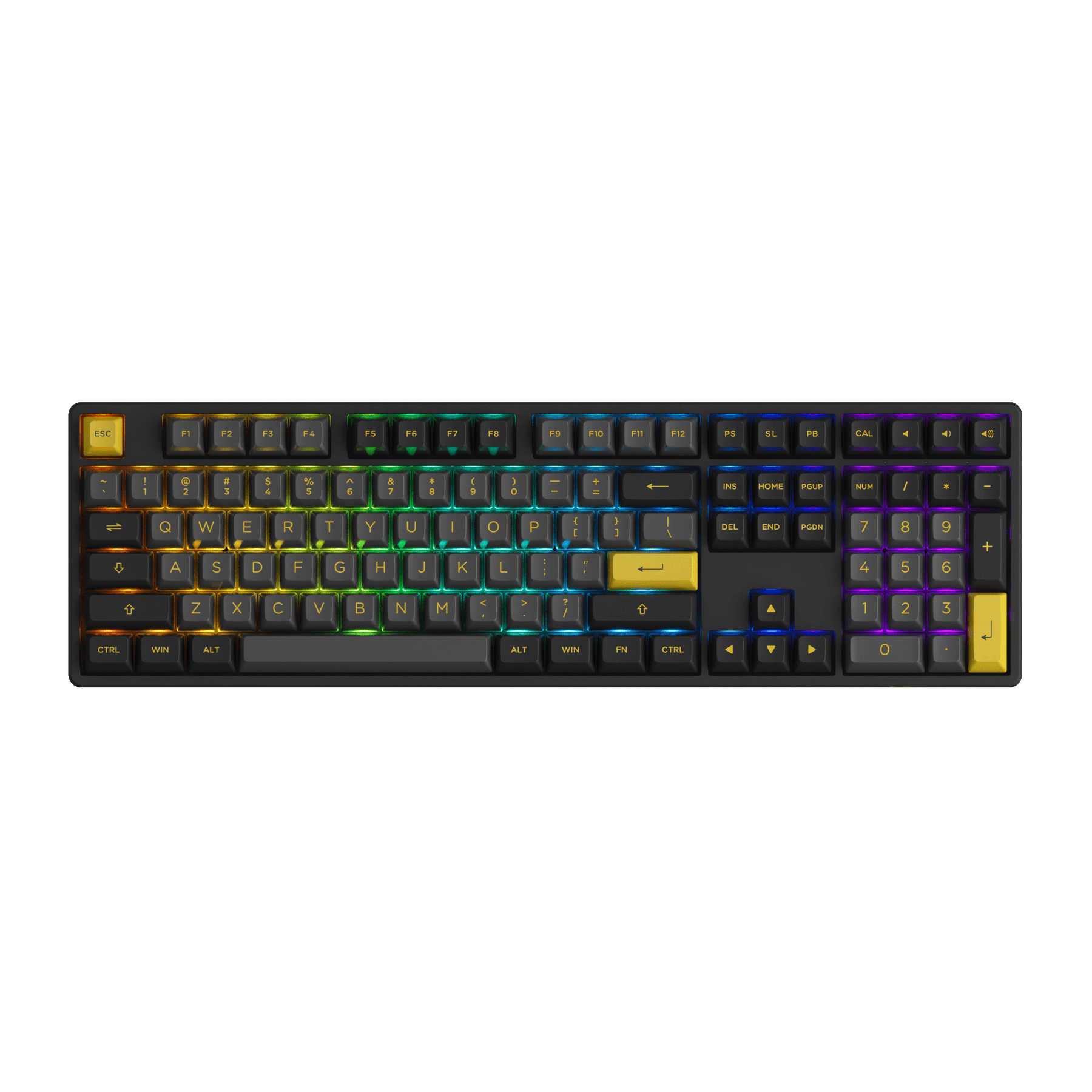 Akko Black & Gold 5108B Plus Mechanical Keyboard | AKKO EU