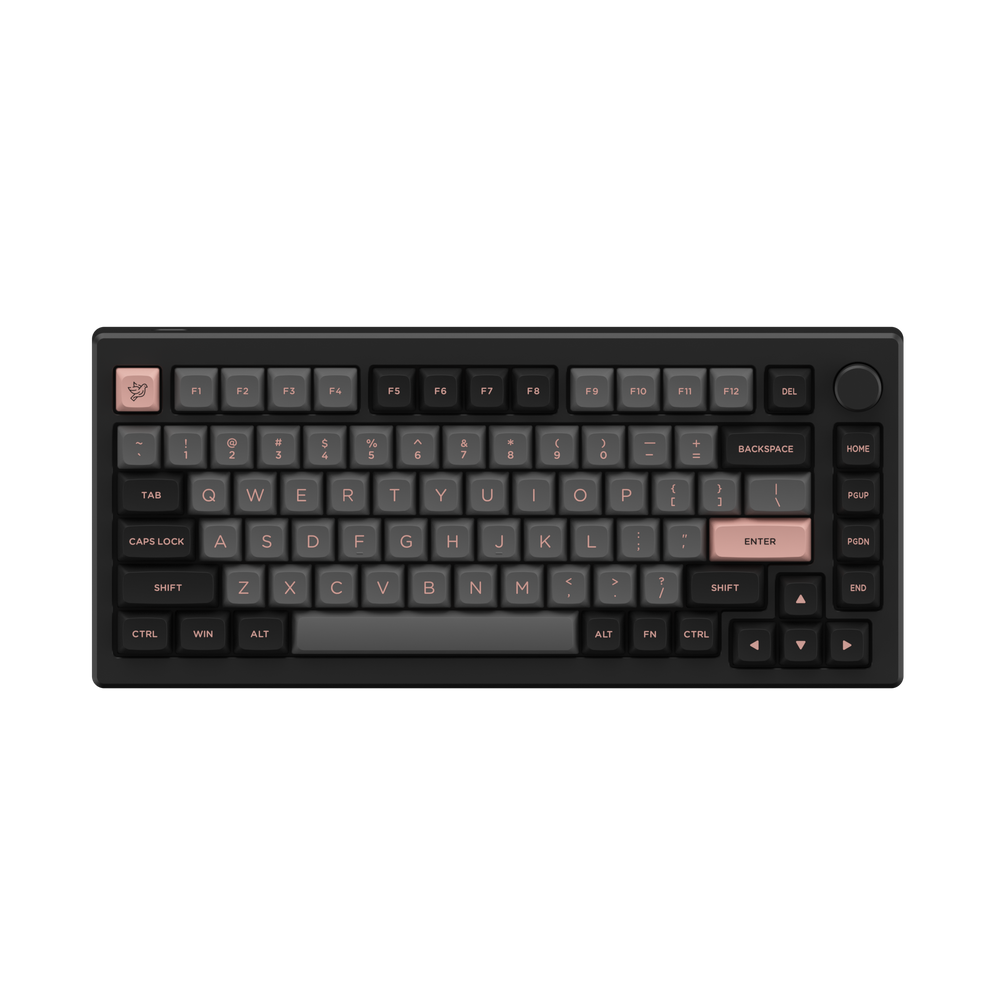 Akko Black & Pink Keycap Set ASA Low(155-key) | AKKO EU