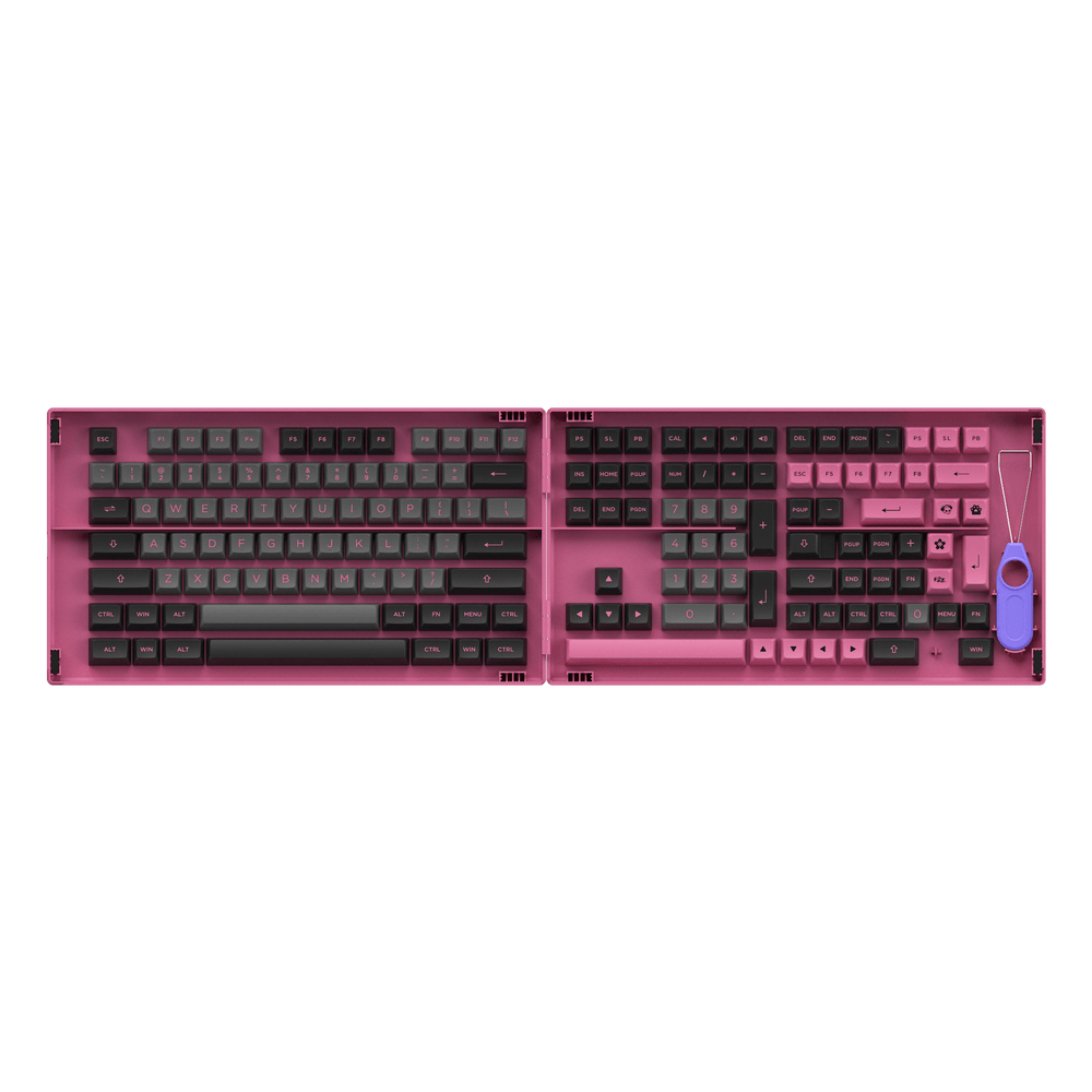 Akko Black & Rose Keycap Set(197-Key) | AKKO EU