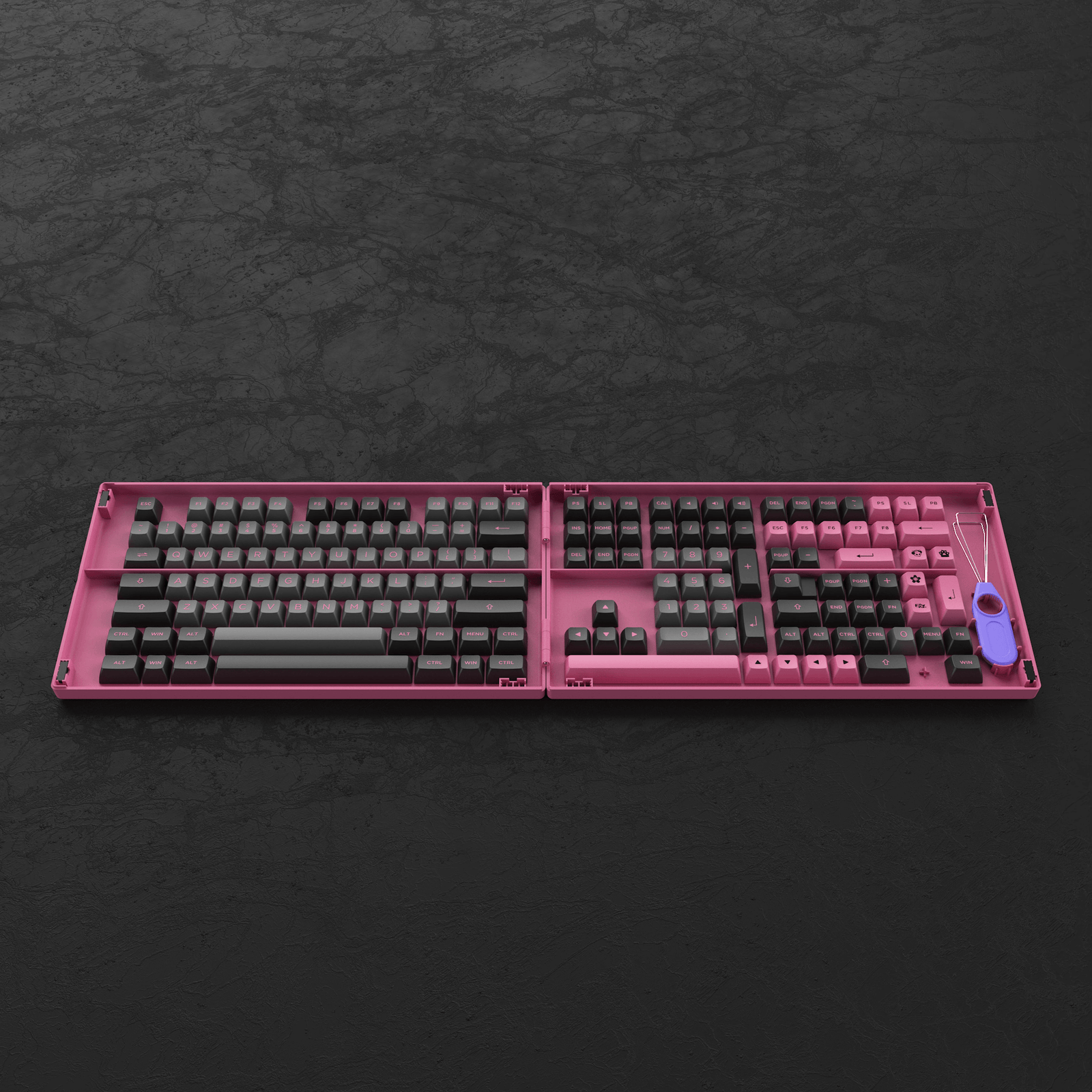 Akko Black & Rose Keycap Set(197-Key) | AKKO EU
