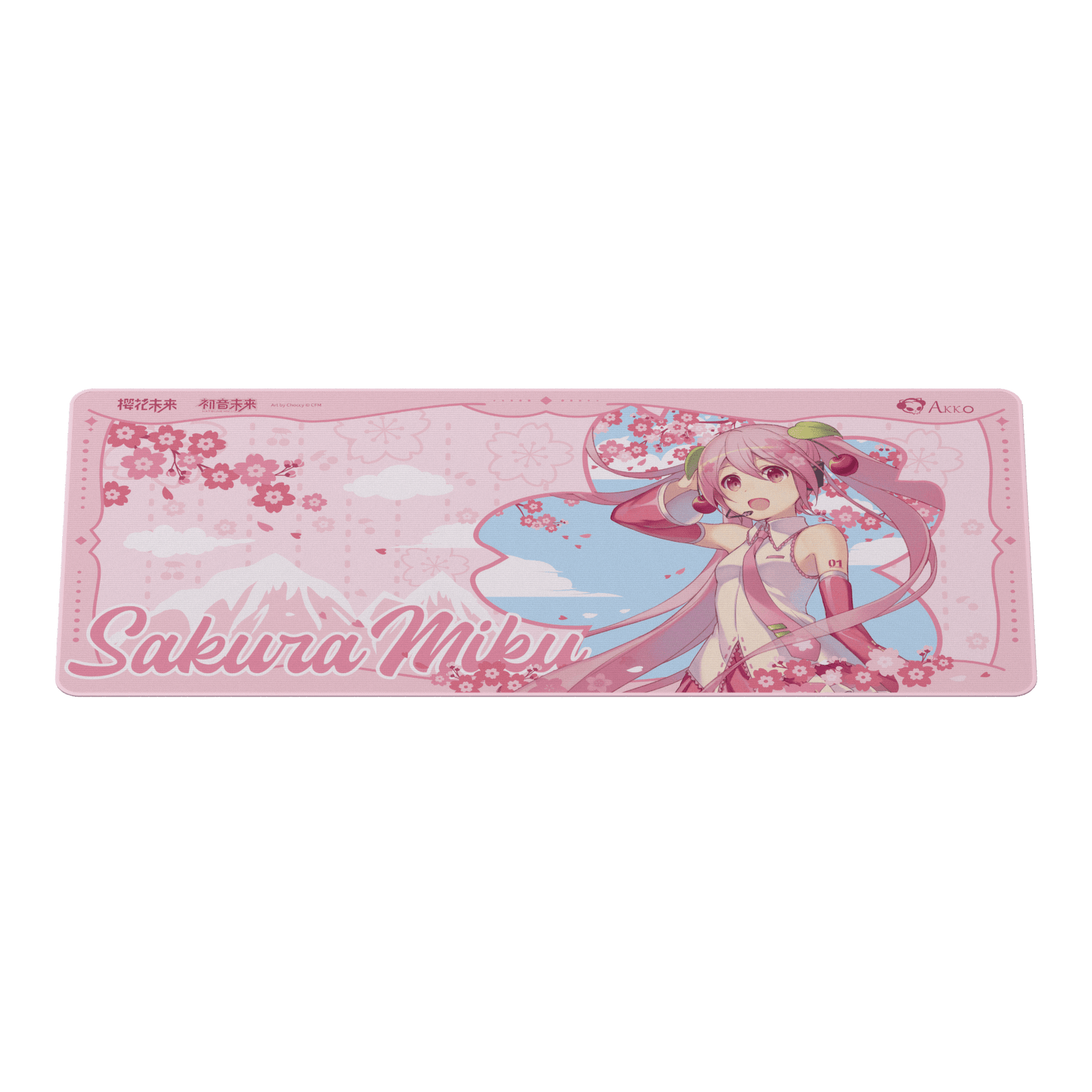 Sakura Miku Pink Pink Mouse Pad