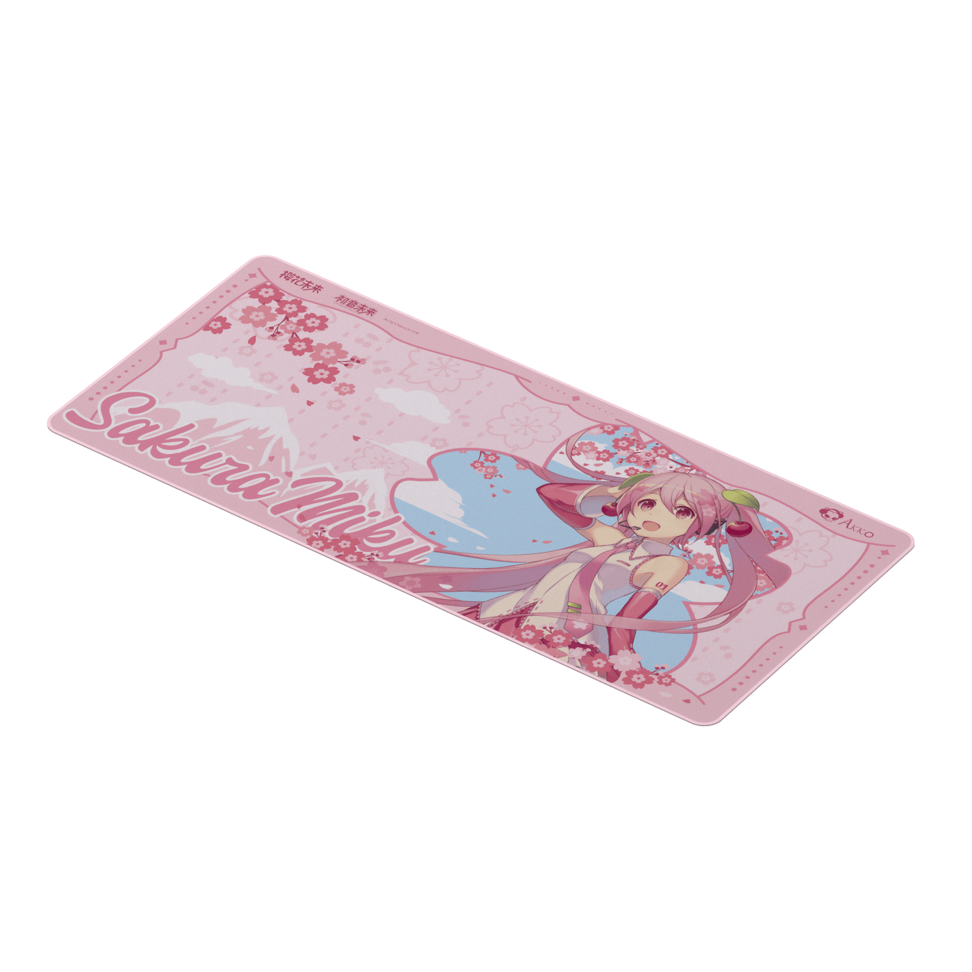 Sakura Miku Pink Pink Mouse Pad