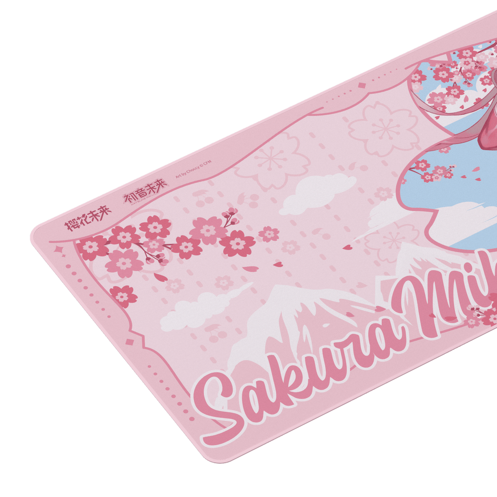 Sakura Miku Pink Pink Mouse Pad
