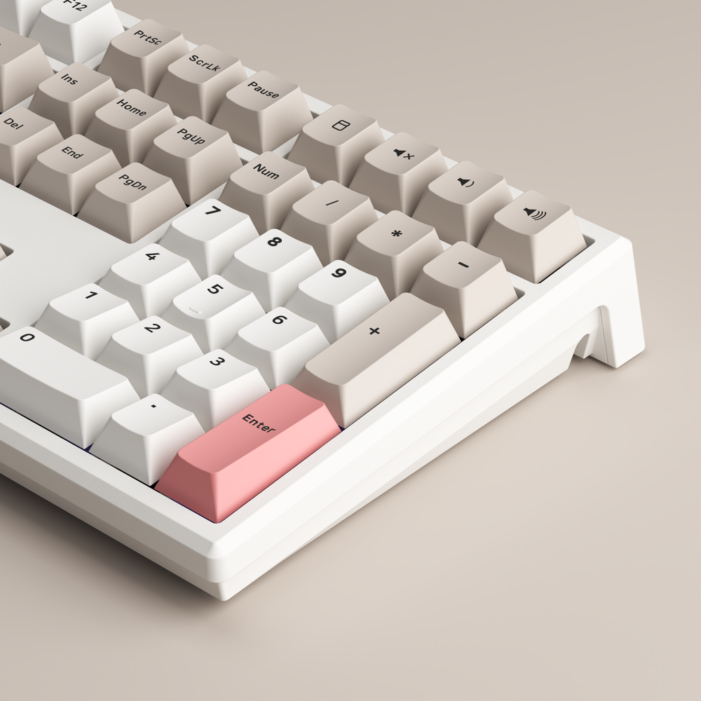 Monsgeek MG108B 9009 Retro Mechanical Keyboard | AKKO EU