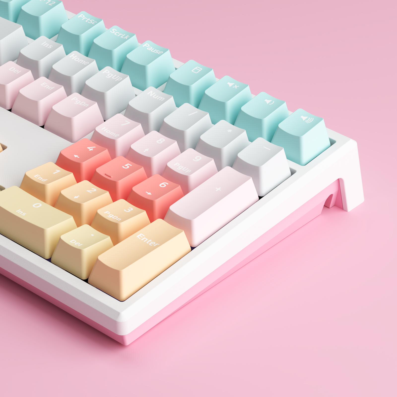 Monsgeek MG108B Ice Cream Mechanical Keyboard | AKKO EU