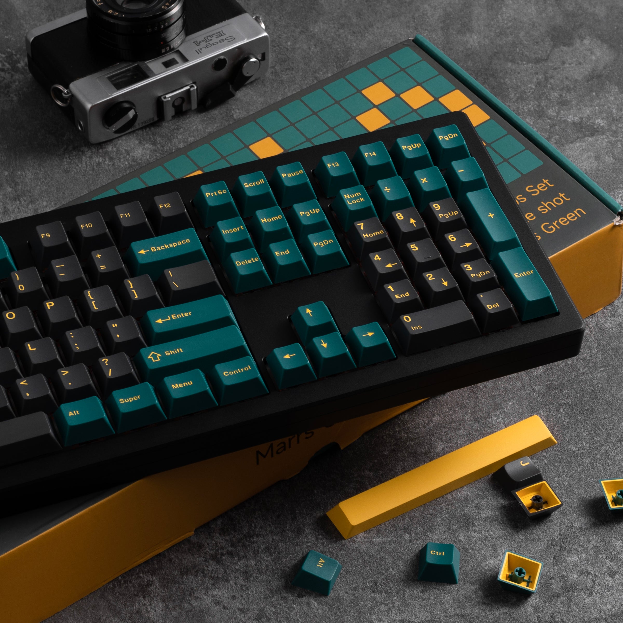 Akko Marrs Green Keycap Set(184-key) | AKKO EU