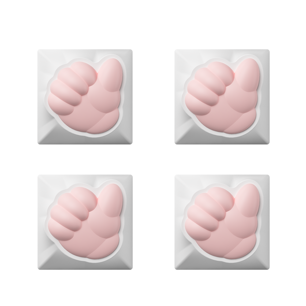 Akko Rock Paper Scissors and Praise Artisan Keycaps | AKKO EU