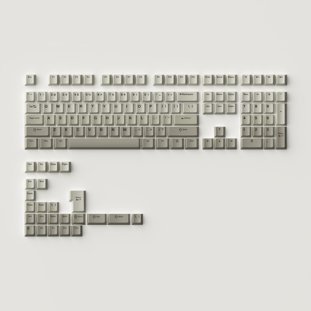 Akko Warm Gray Keycap Set (132-key) | AKKO EU